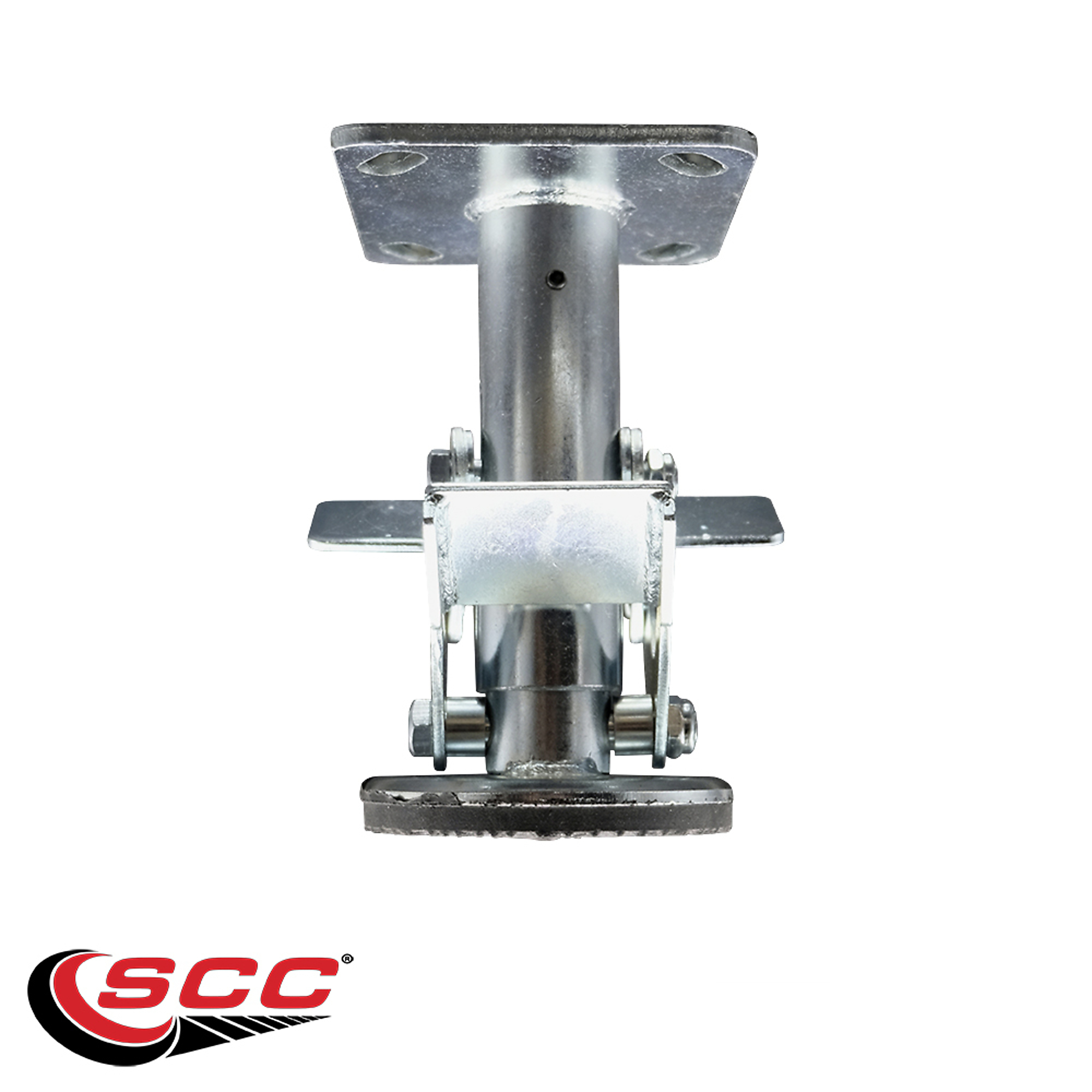 Service Caster, 6in. Double Pedal Floor Truck Lock, Caster Type Rigid ...