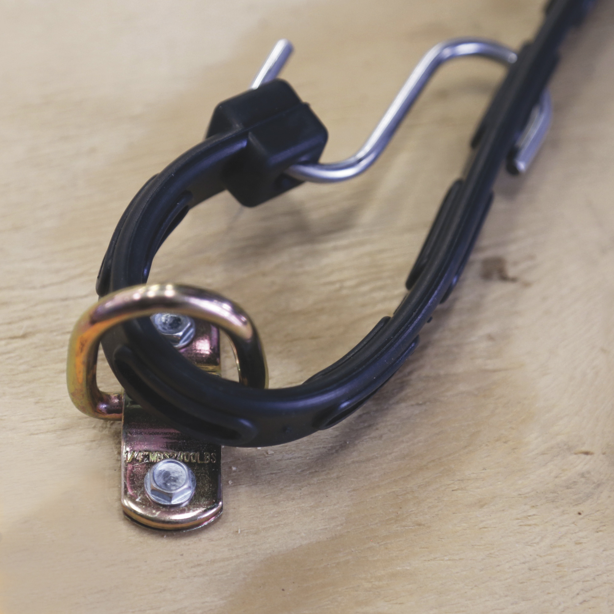 CargoSmart Locking Anti-Rattle D-Ring, 2400-Lb. Capacity, 1/4in., Model ...