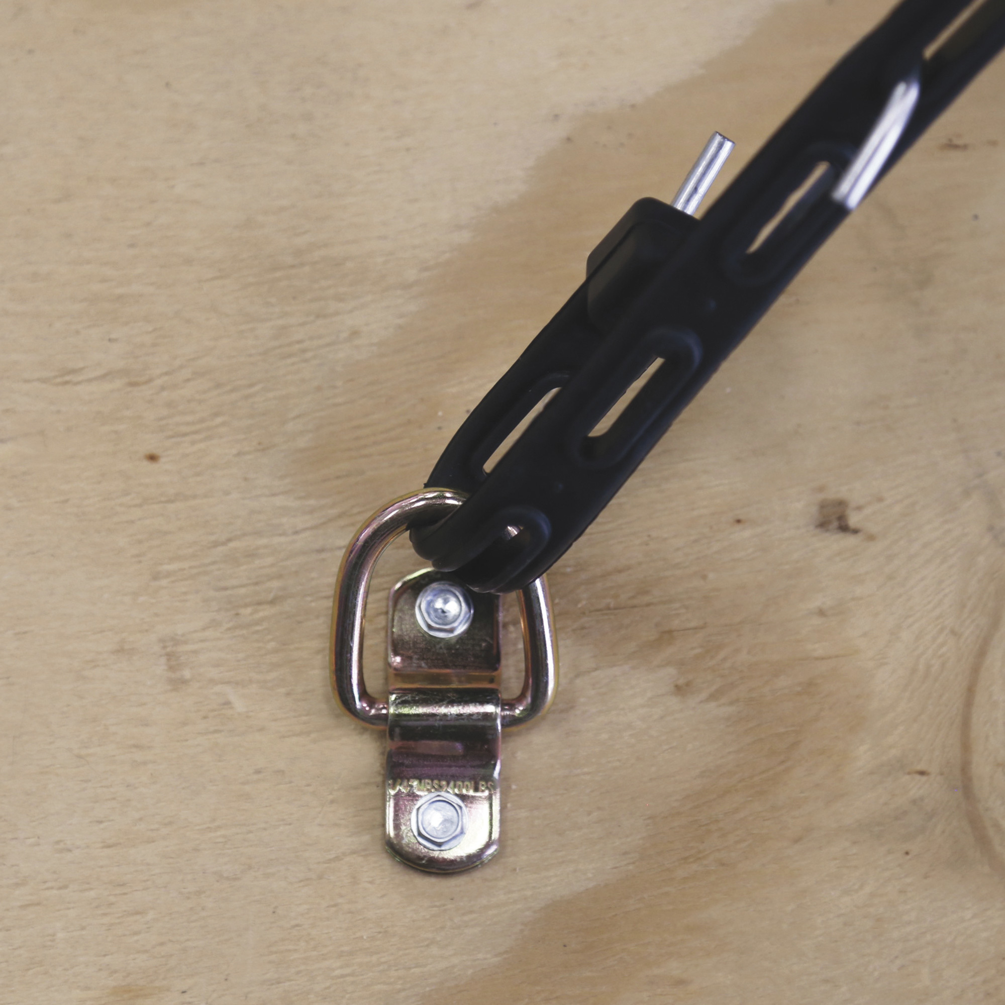 CargoSmart Locking Anti-Rattle D-Ring, 2400-Lb. Capacity, 1/4in., Model ...