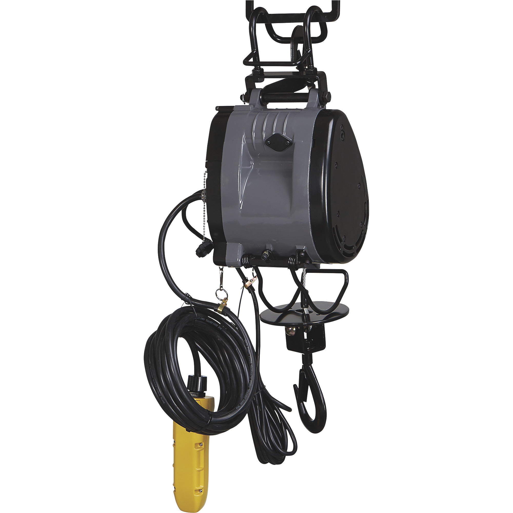 Bannon Compact Electric Cable Hoist, 790-Lb. Capacity, 124ft. Lift, 110 ...