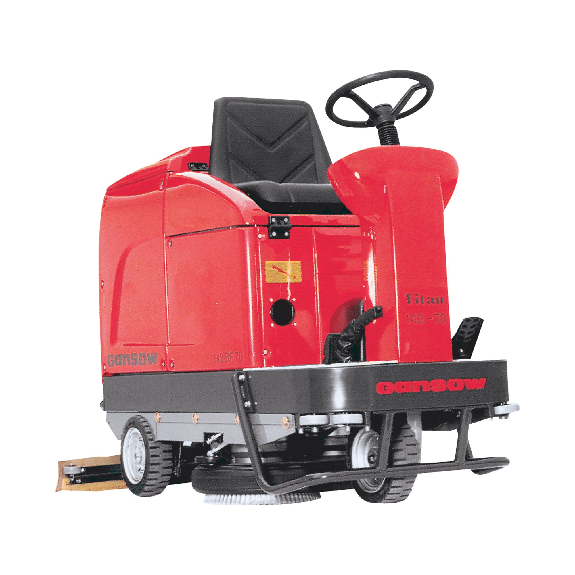 32in. 38 Gallon Battery-Operated Riding Auto Scrubber | Northern Tool