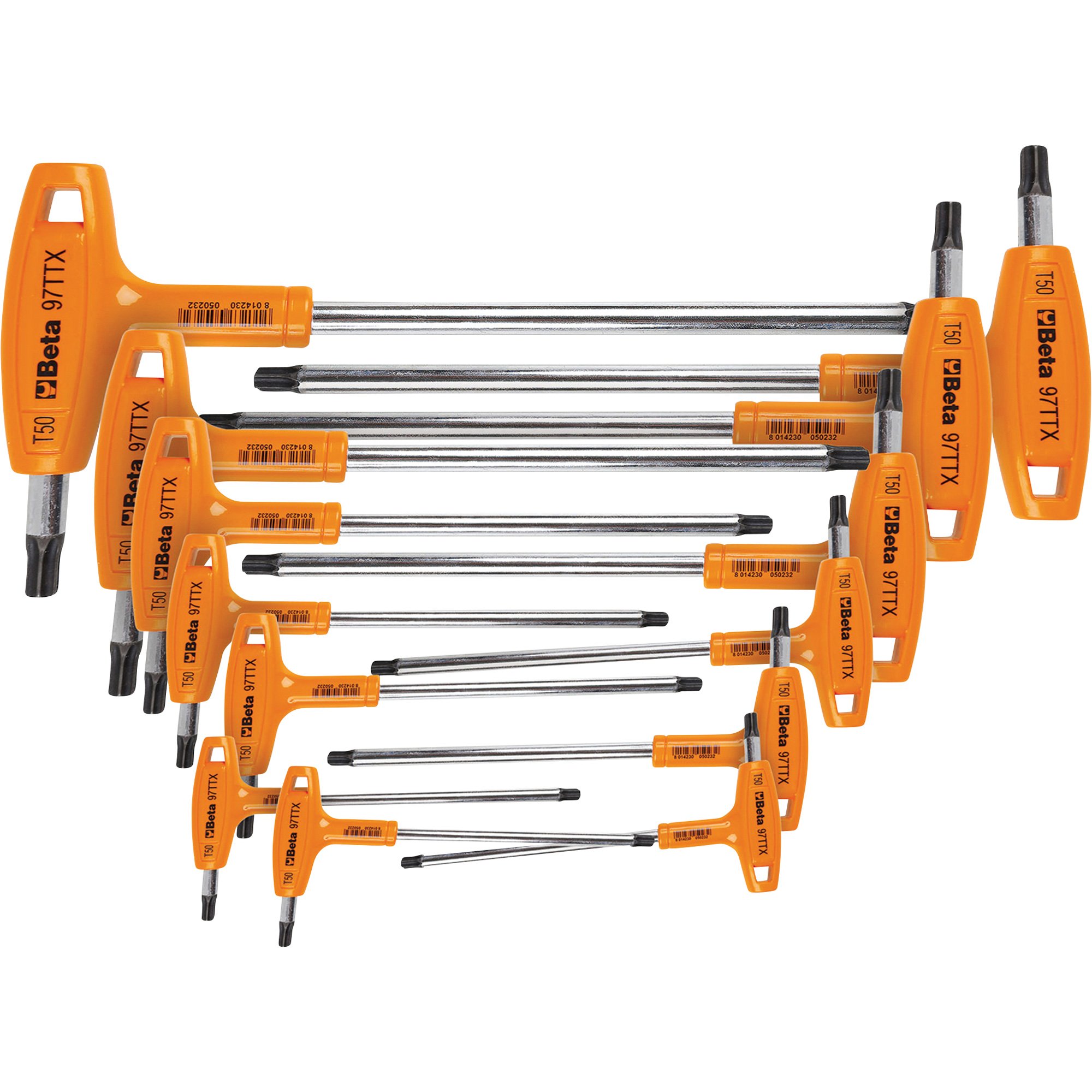 Beta T-Handle 2-Tip Torx Wrench Set — 13-Pc., Model# 97TTX/S13 ...
