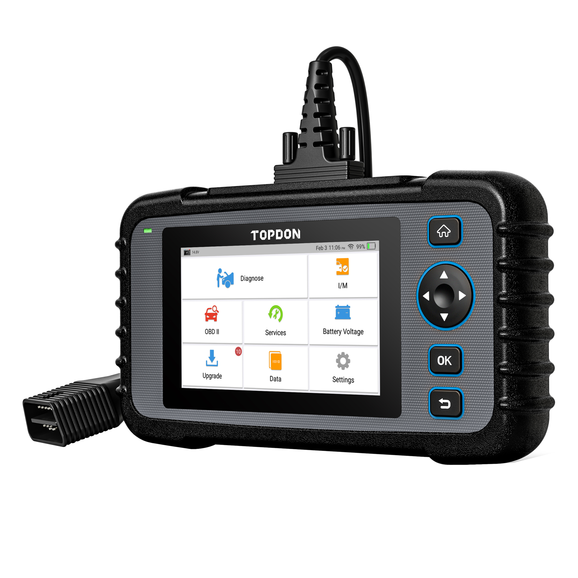 TOPDON, Android based OBD IIS can Tool w/Service Resets, Model# AD600 ...