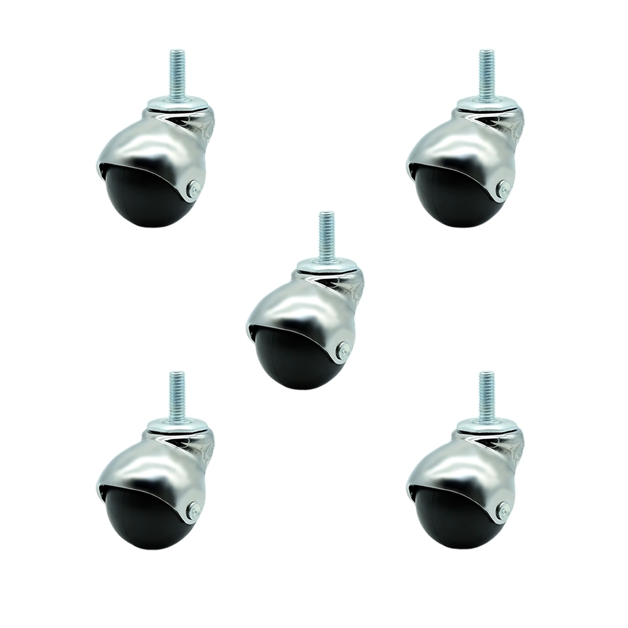 Service Caster, 2in. Stem Casters, Wheel Diameter 2 in, Caster Type ...