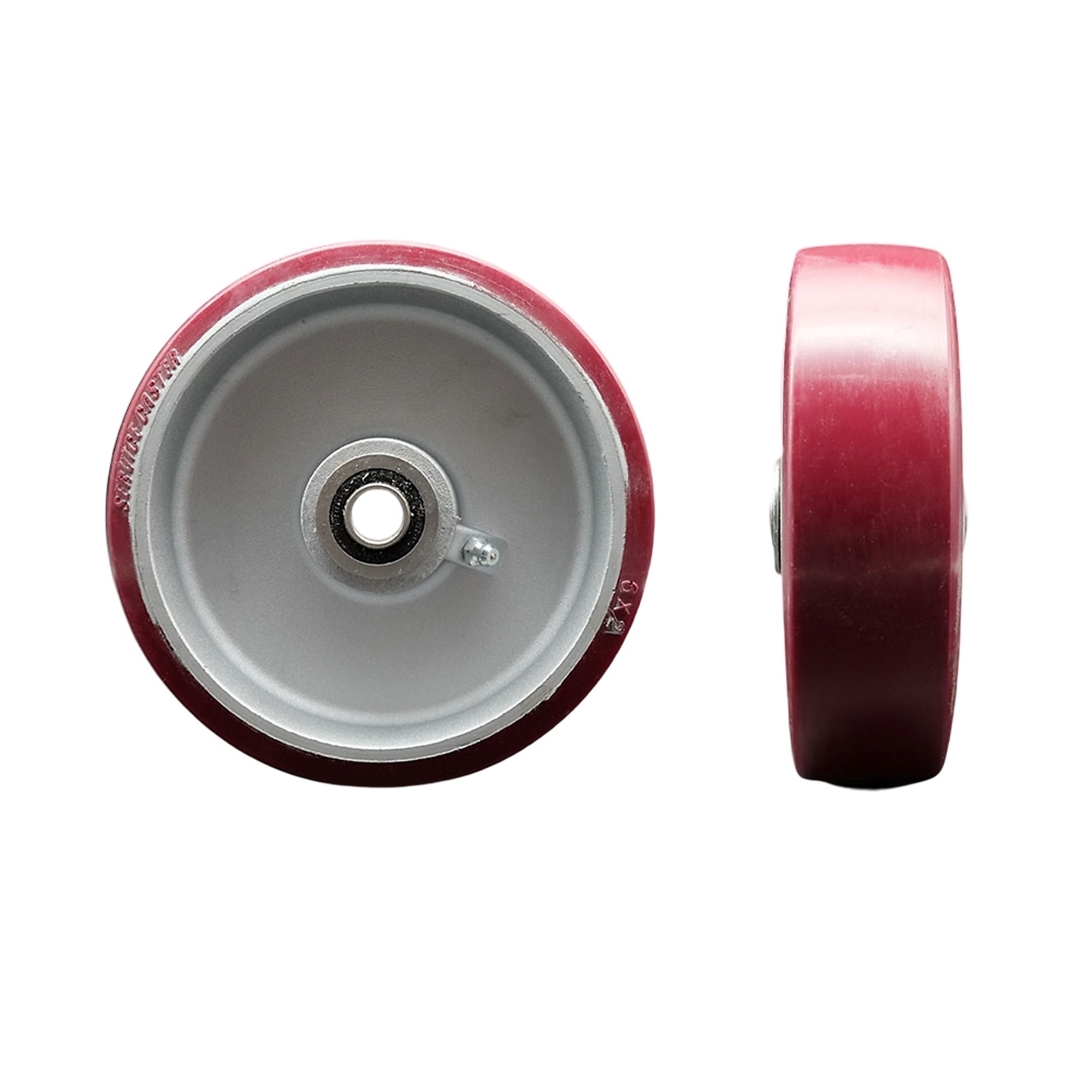 Service Caster, 6in. x 2in. Hardware Wheel, Wheel Diameter 6 in, Caster ...