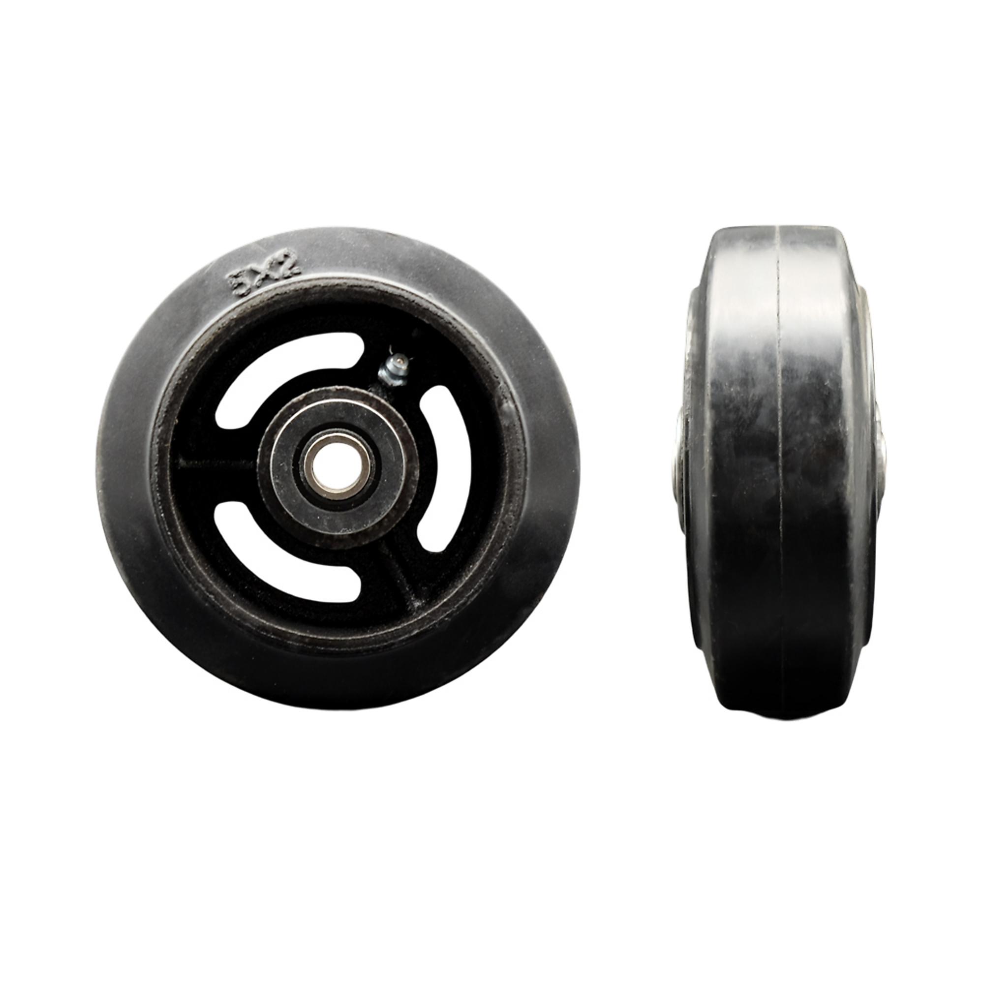 Service Caster, 5in. x 2in. Hardware Wheel, Wheel Diameter 5 in, Caster ...