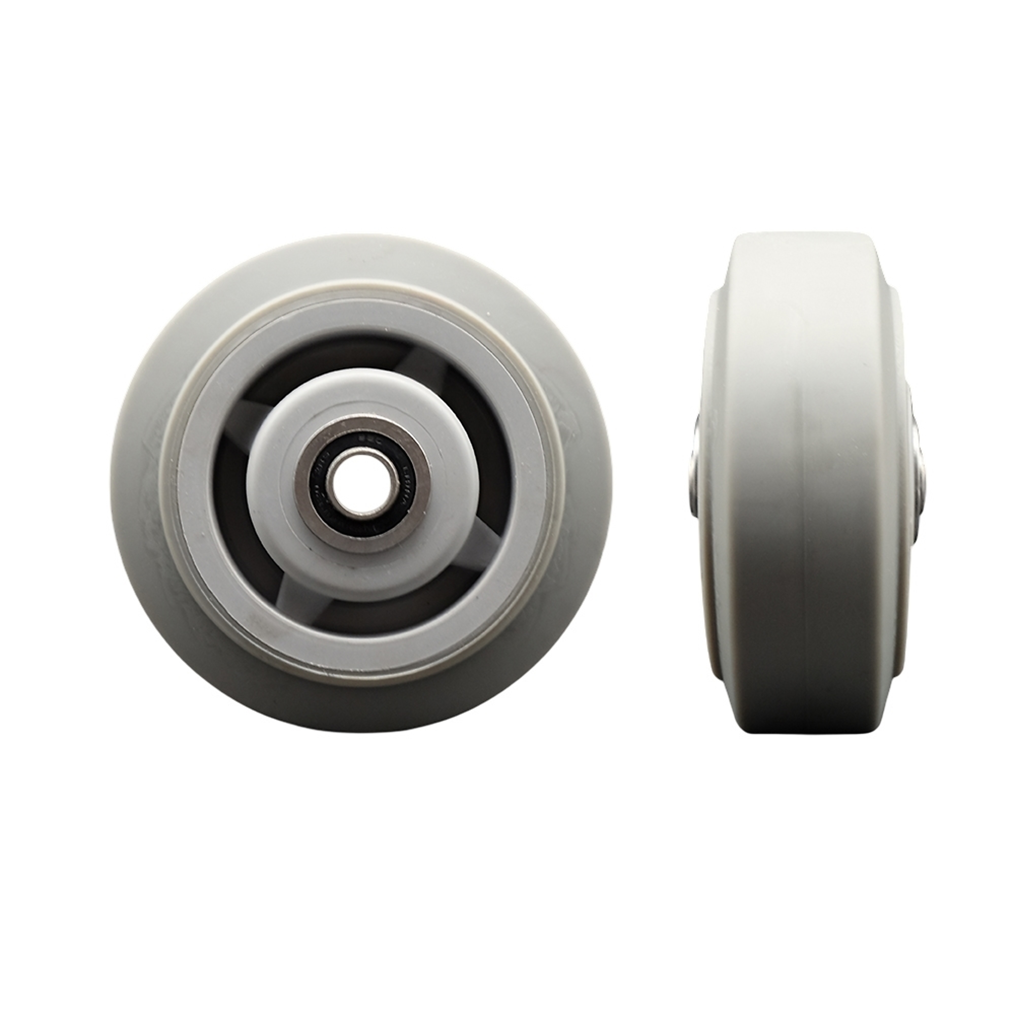 Service Caster, 5in. x 2in. Hardware Wheel, Wheel Diameter 5 in, Caster ...