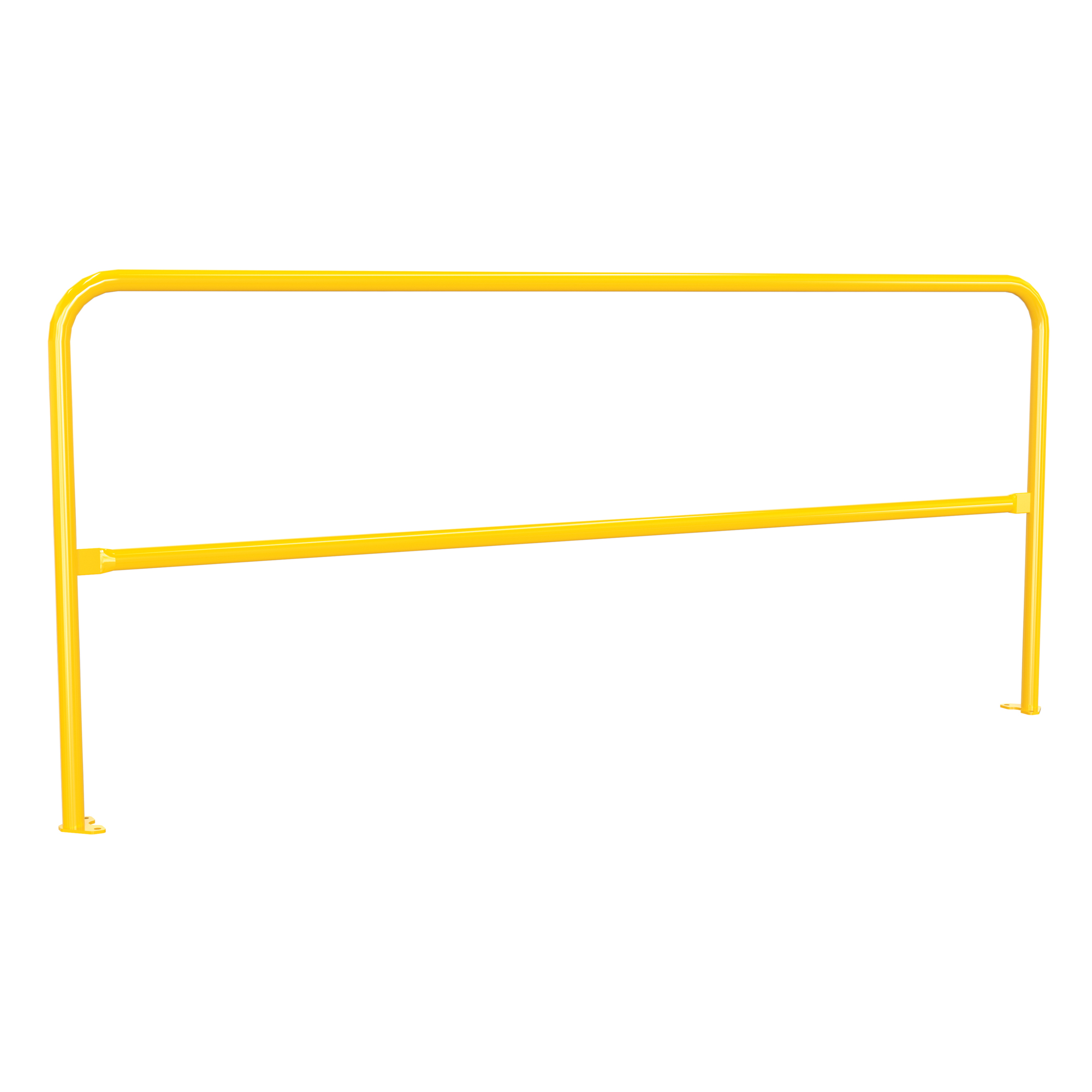 Vestil Pipe Safety Railing with Welded Baseplate - 8ft., 97in. Length ...