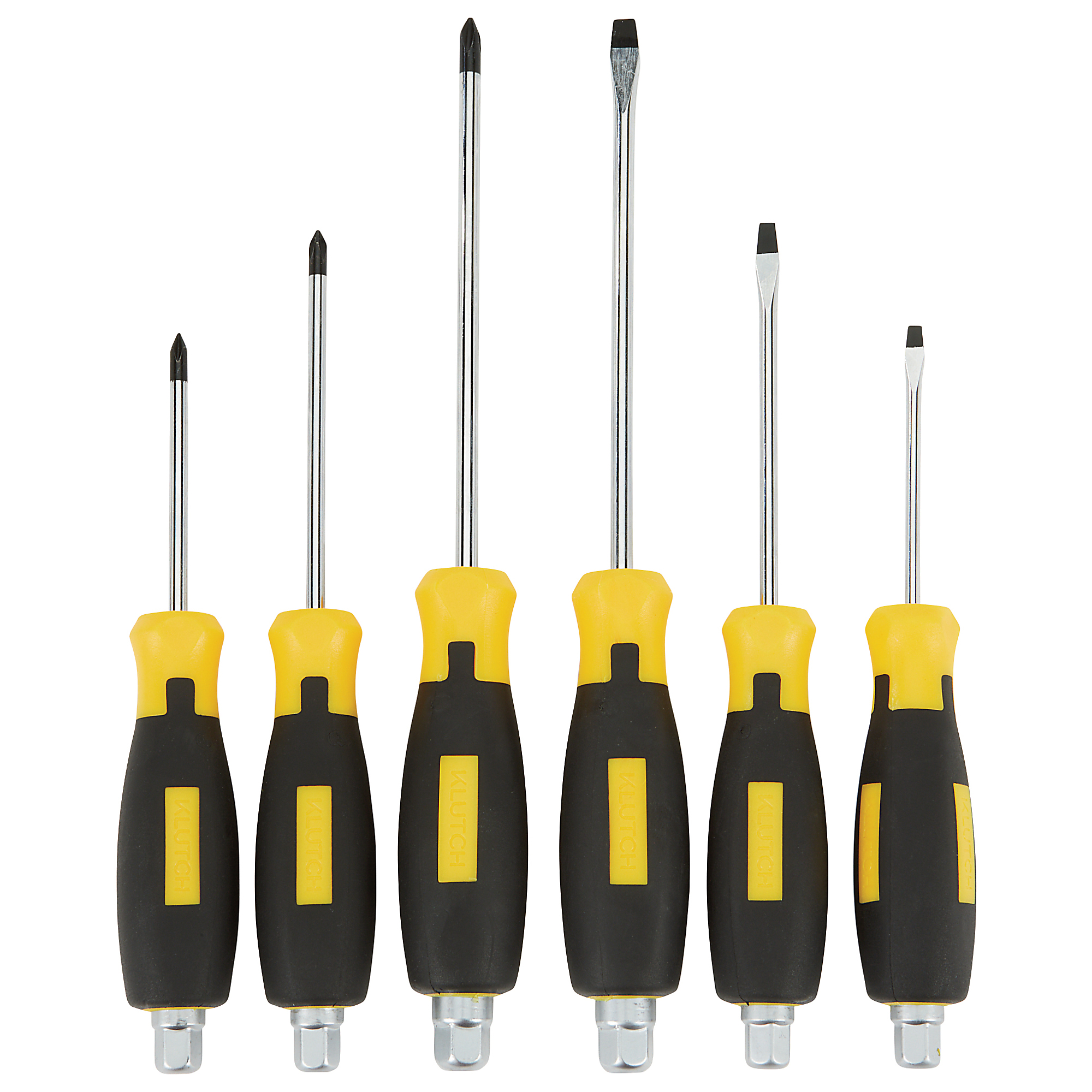 Klutch 6-Pc. Screwdriver Set with Bolt Ends | Northern Tool