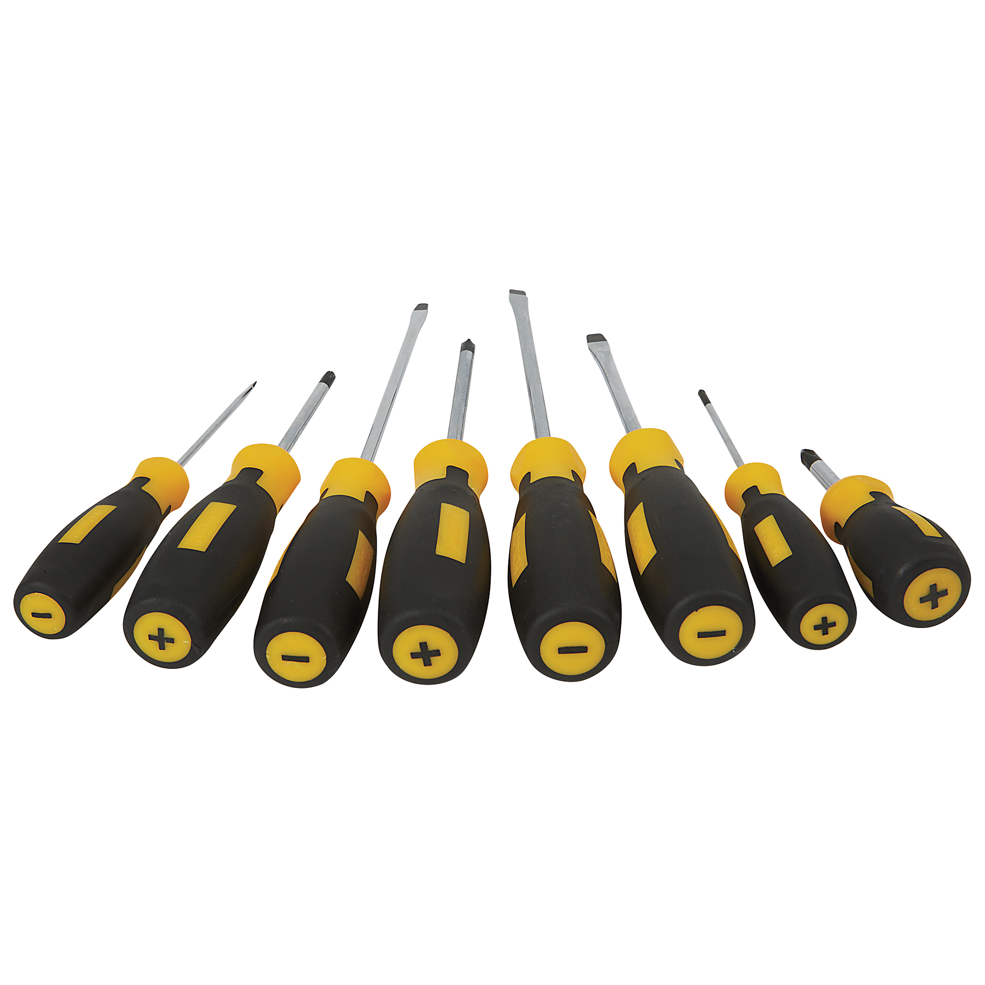 Klutch 8-Pc. Comfort Grip Screwdriver Set | Northern Tool