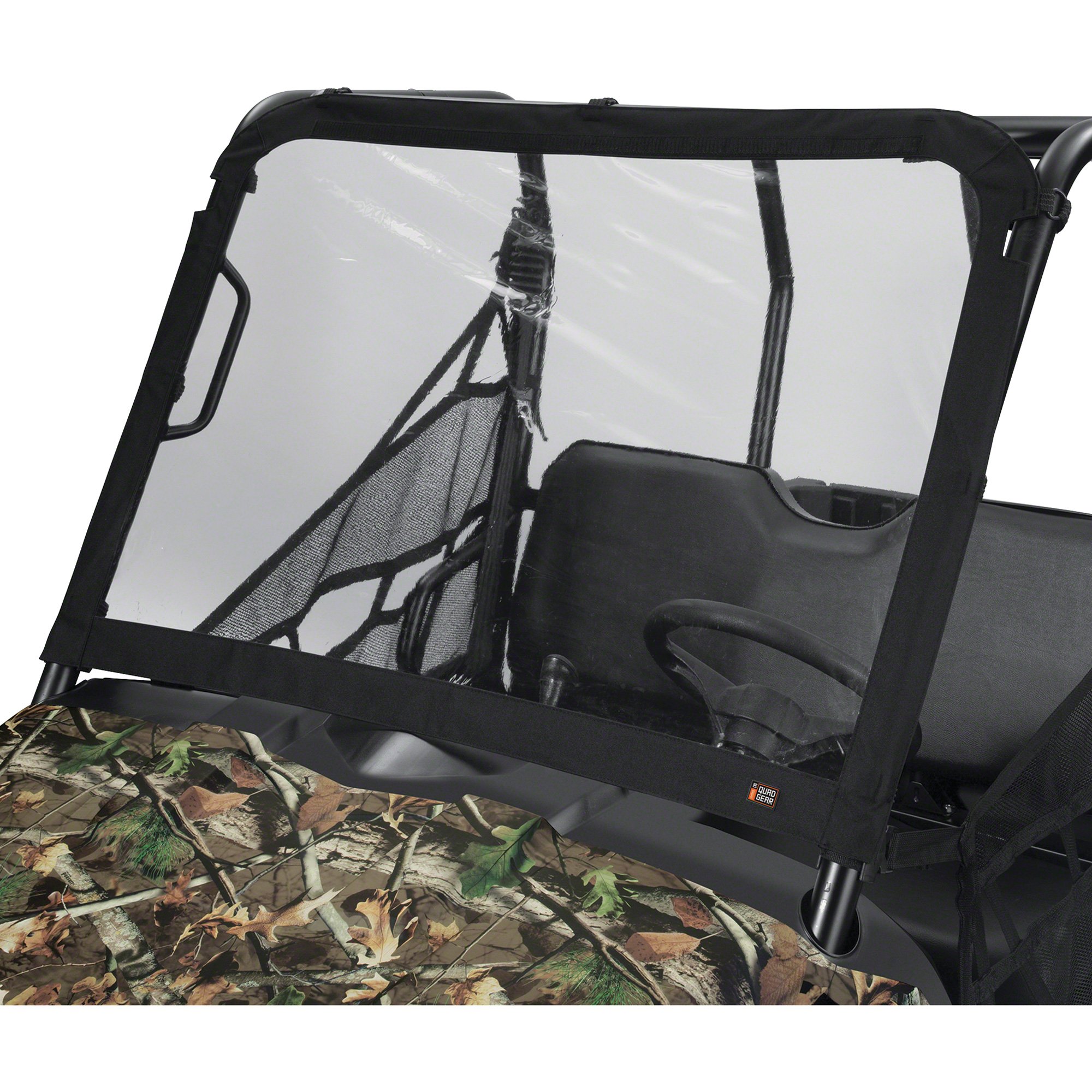 Classic Accessories QuadGear UTV Front Windshield — Black, Fits Yamaha ...