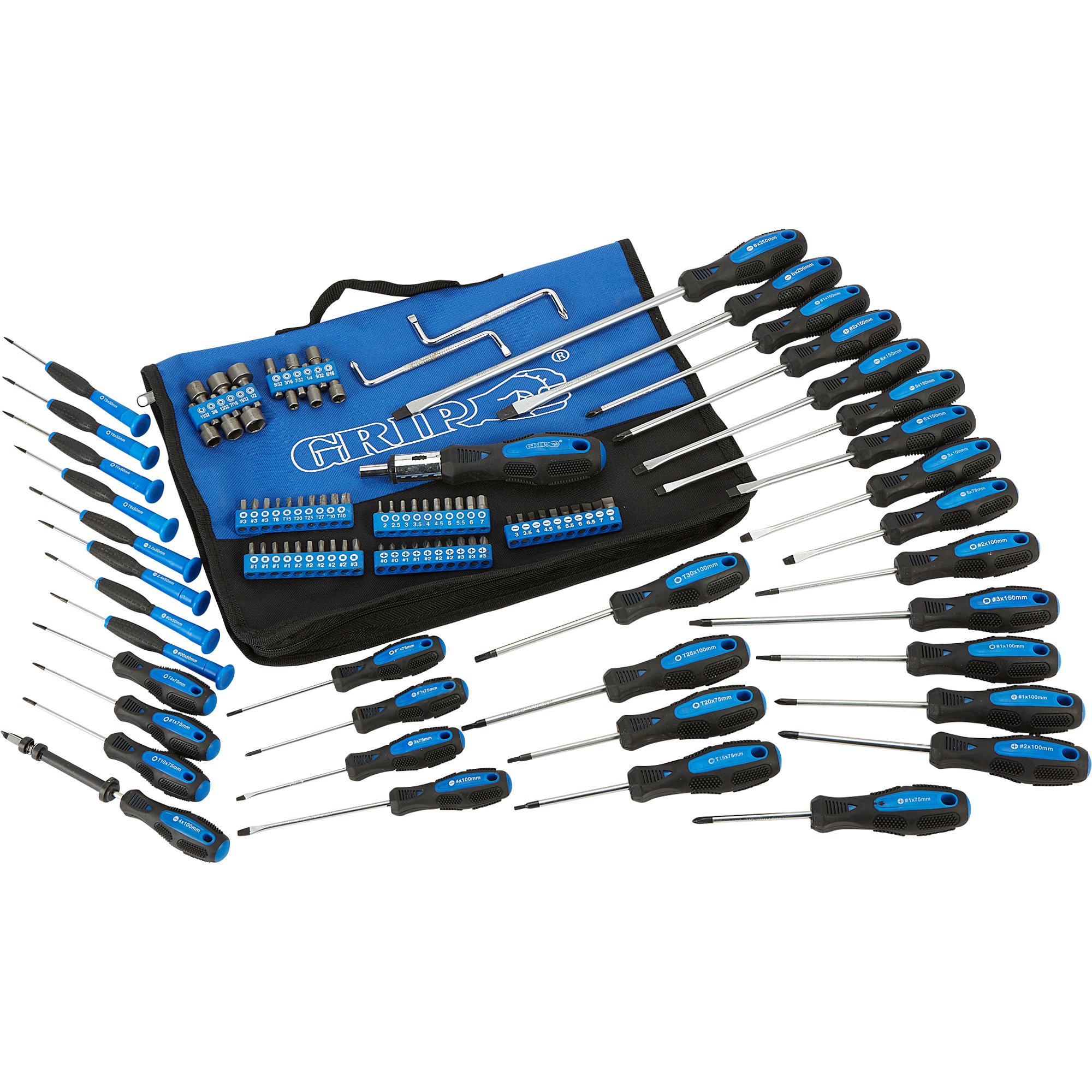 Grip Screwdriver Set — 101-Pc., Model# 64400 | Northern Tool