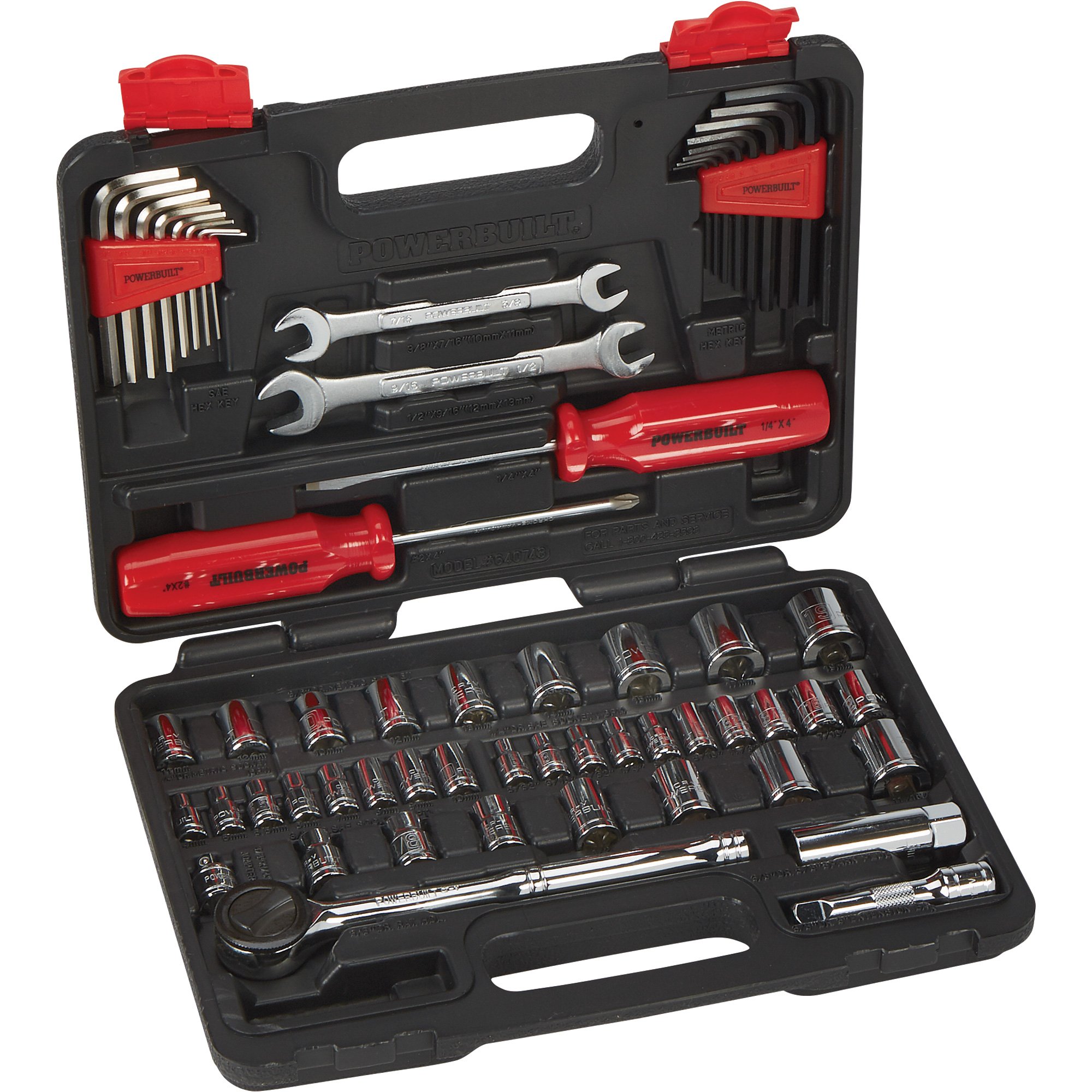 Powerbuilt Tool Set — 61-Pc., Model# 640743 | Northern Tool