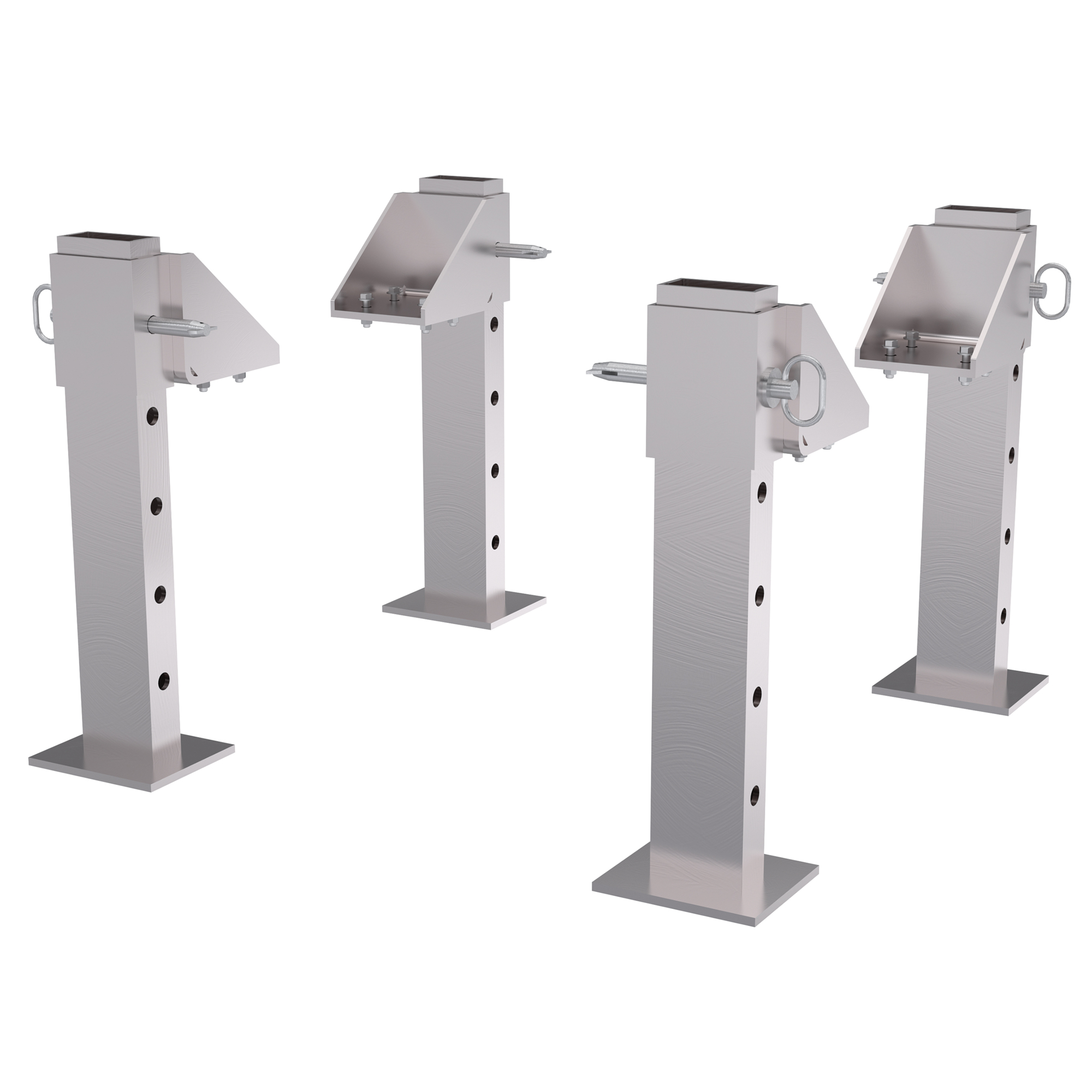 Vestil, Gantry crane leg retro fit kit, Load Capacity 4000 lb, Model ...