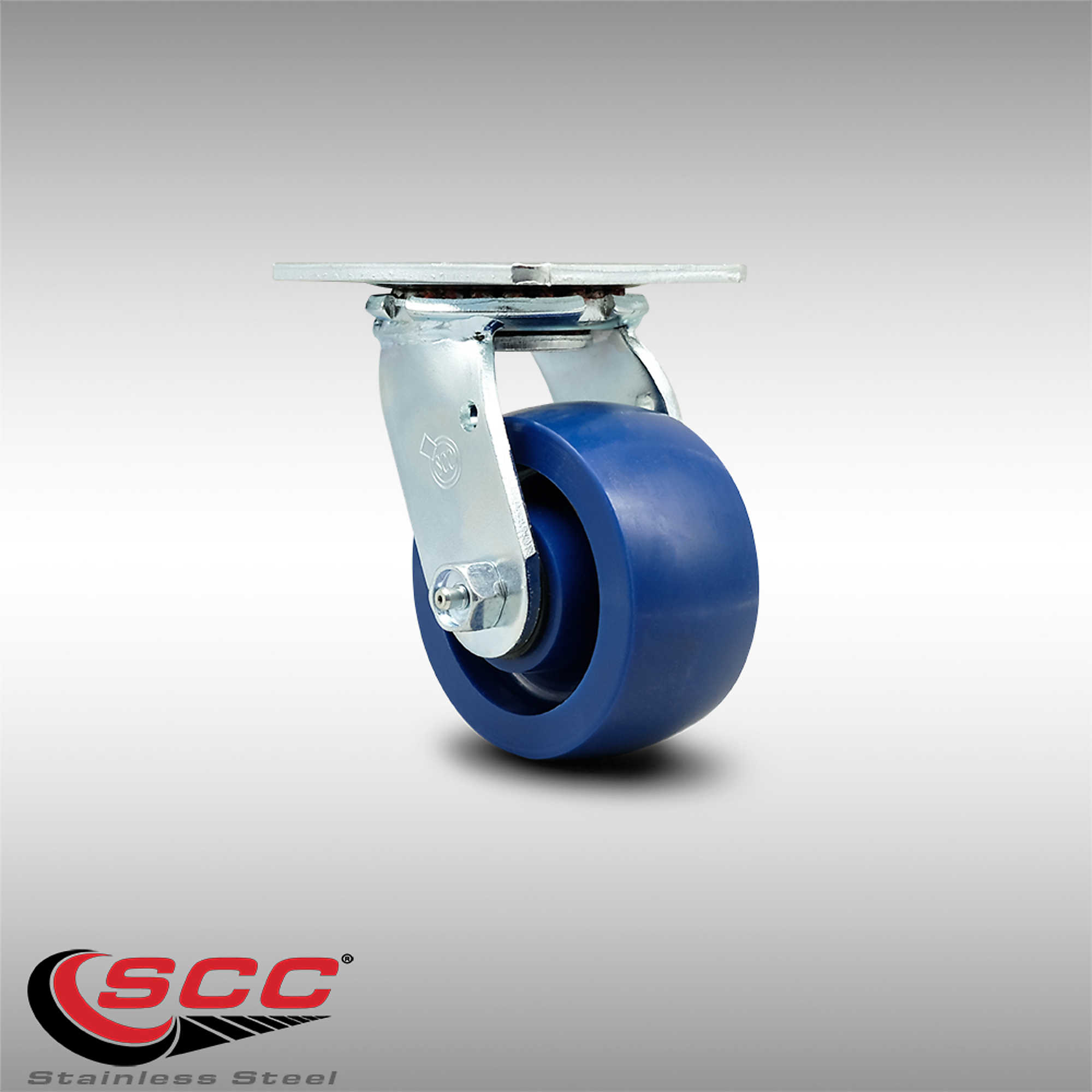 Service Caster, 4in. x 2in. Plate Caster, Wheel Diameter 4 in, Caster ...