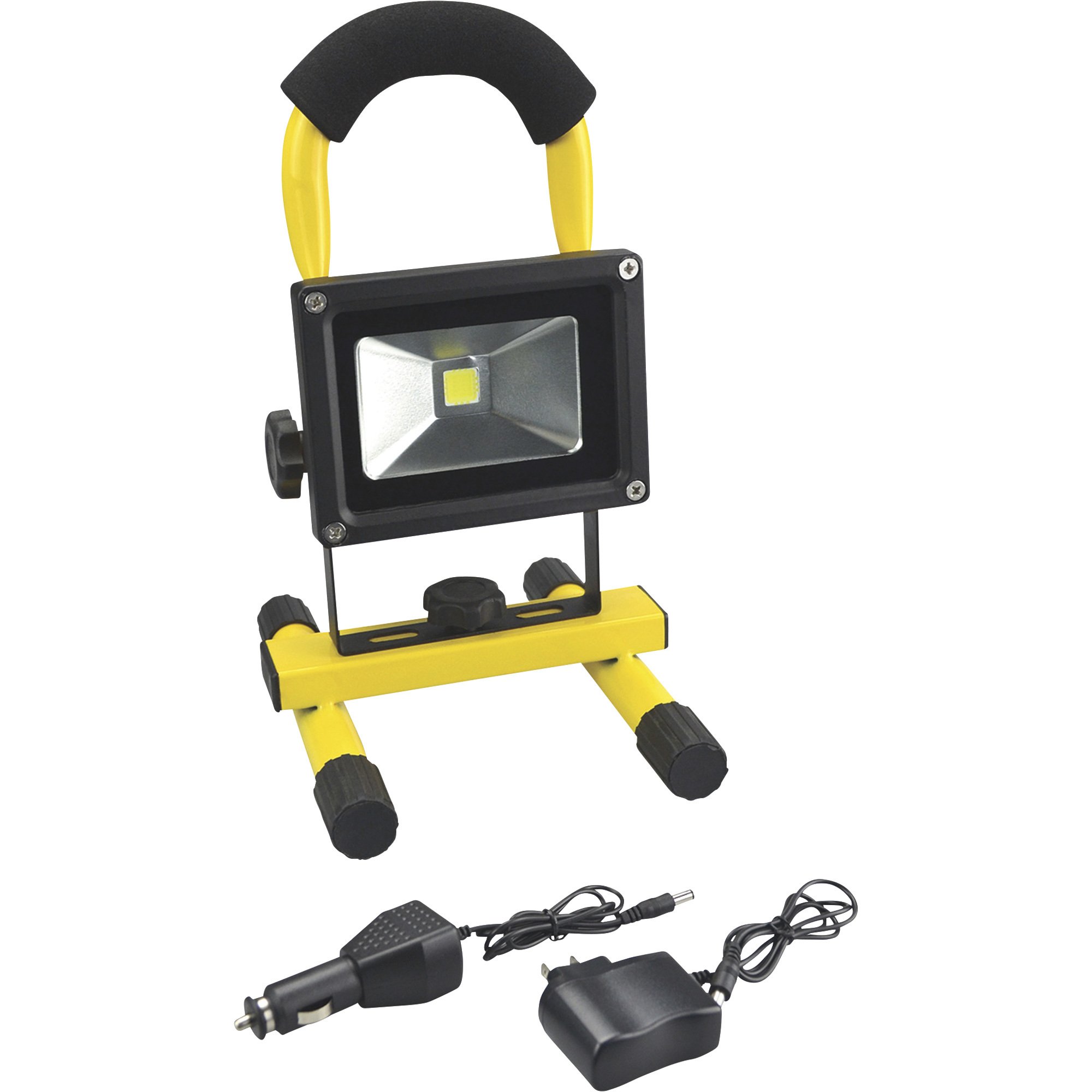 iZoom Rechargeable Portable Floodlight — 600 Lumens, Model# FL1060004 ...