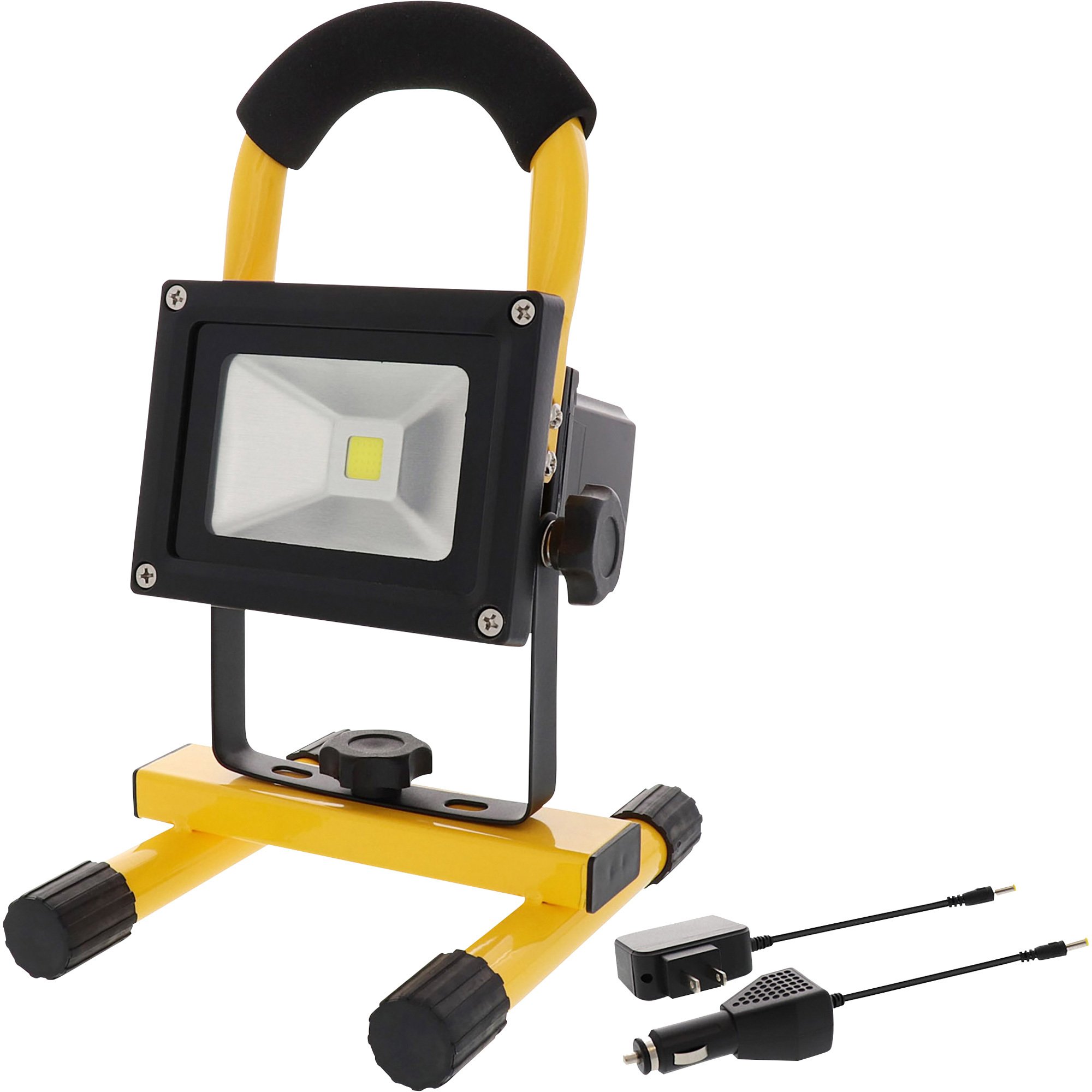 iZoom Rechargeable Portable Floodlight — 600 Lumens, Model# FL1060004 ...