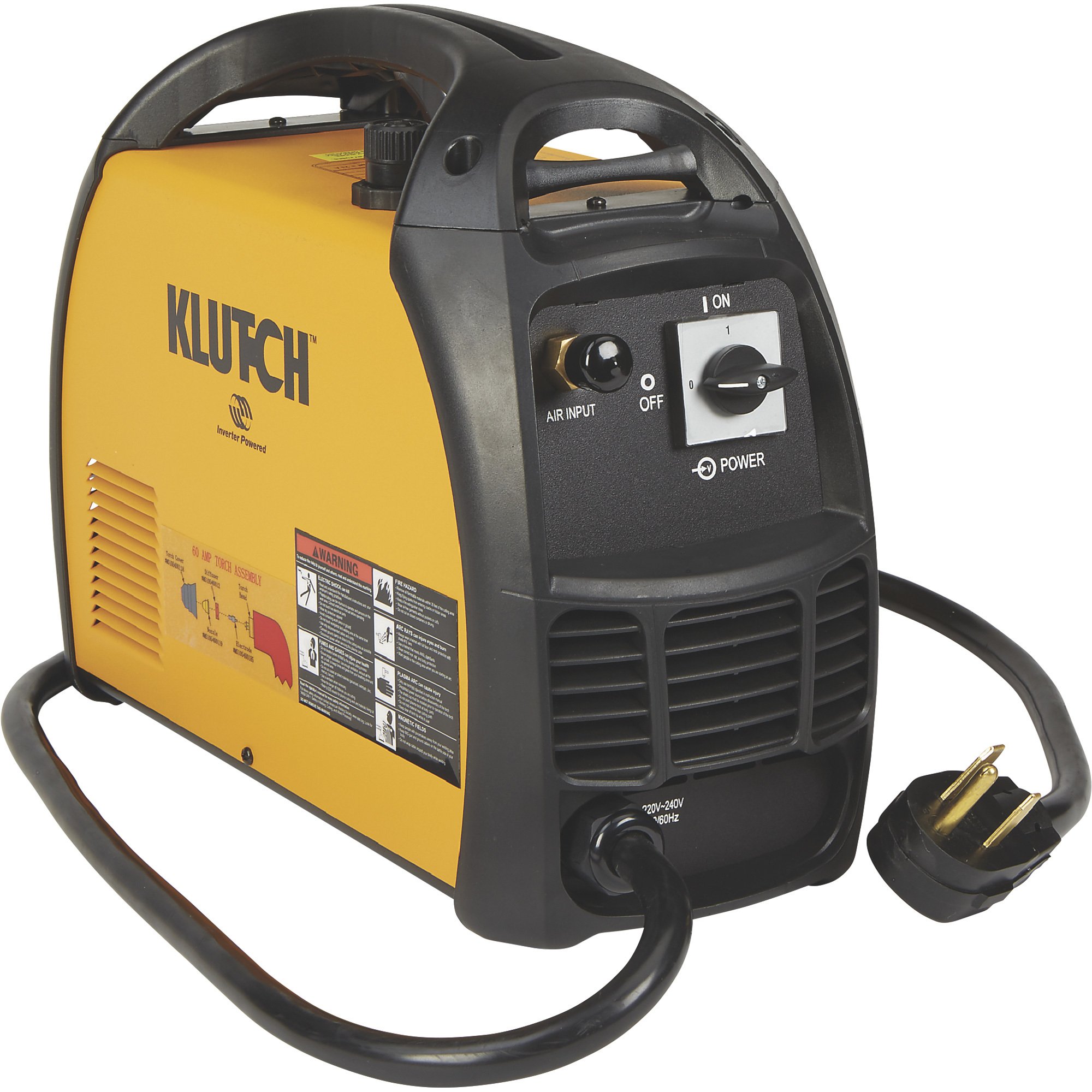 Klutch Plasma Cutter — Inverter, 230V, 20-60 Amp Output, Model #P600iHD ...