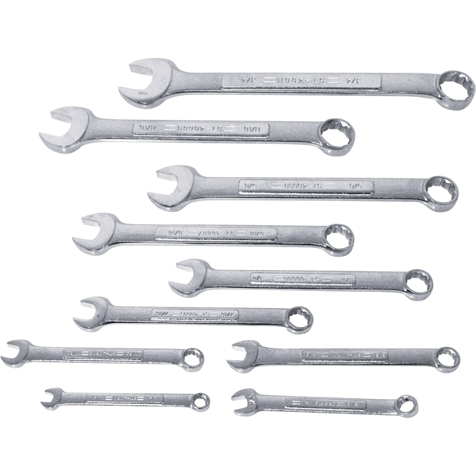 Northern Industrial Wrenches — 10-Pc. SAE Set | Northern Tool