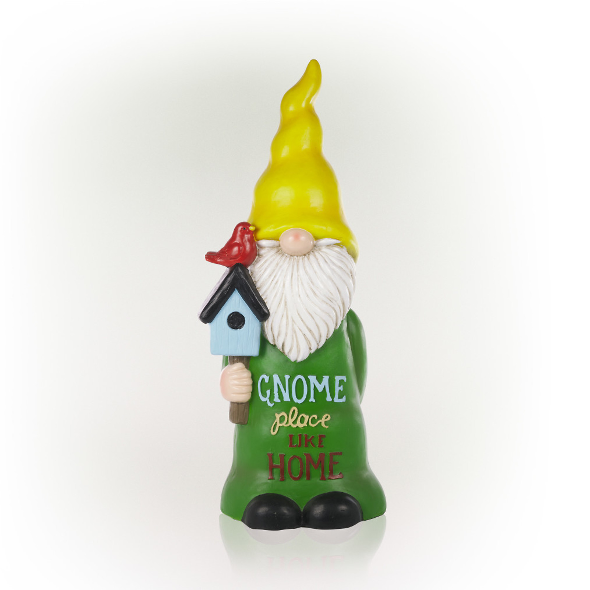 Alpine Corporation, \"Gnome Place Like Home\" Garden Gnome Statue ...