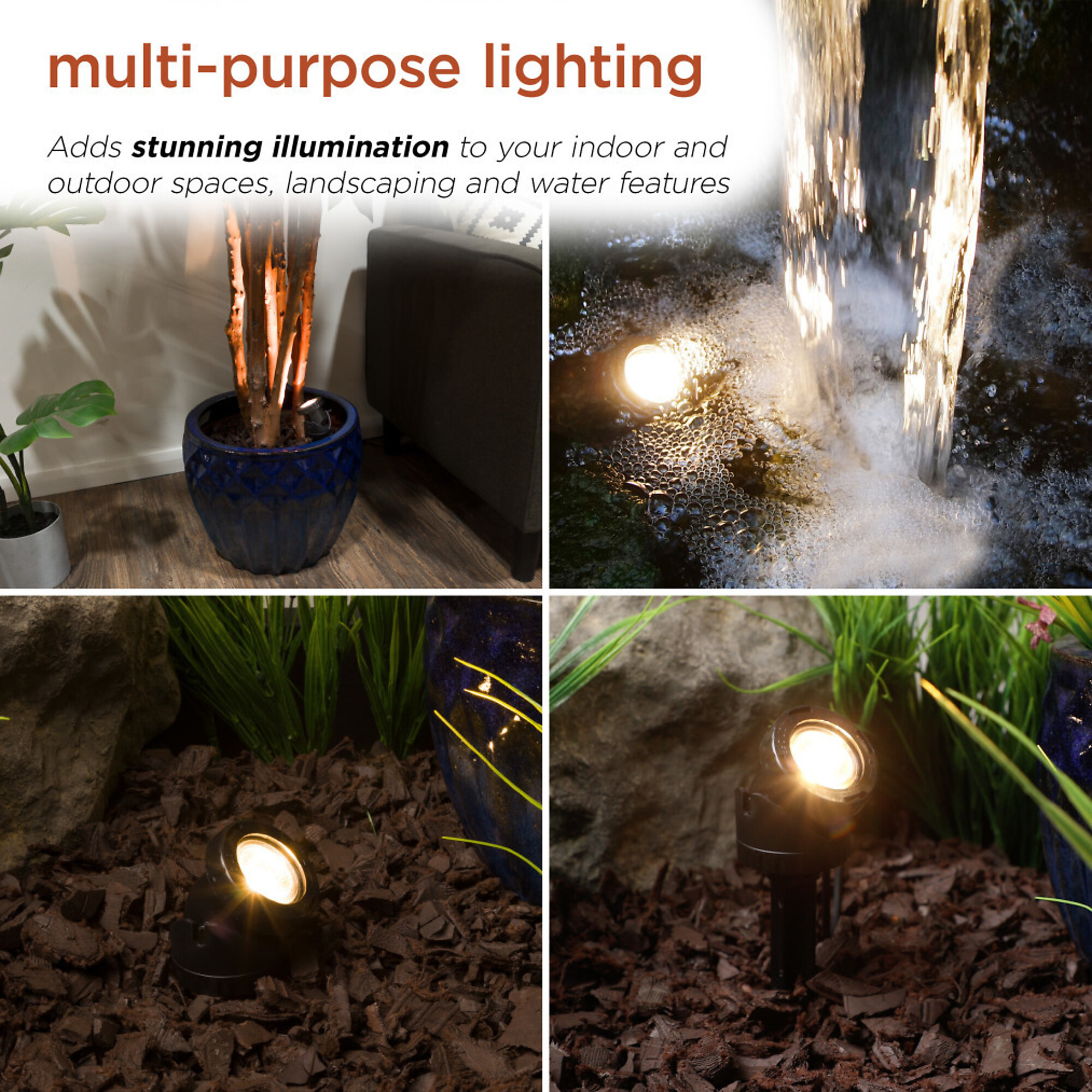 Alpine Corporation, Solar Mini Torch Pathway LED Light - Set of 6 Color ...