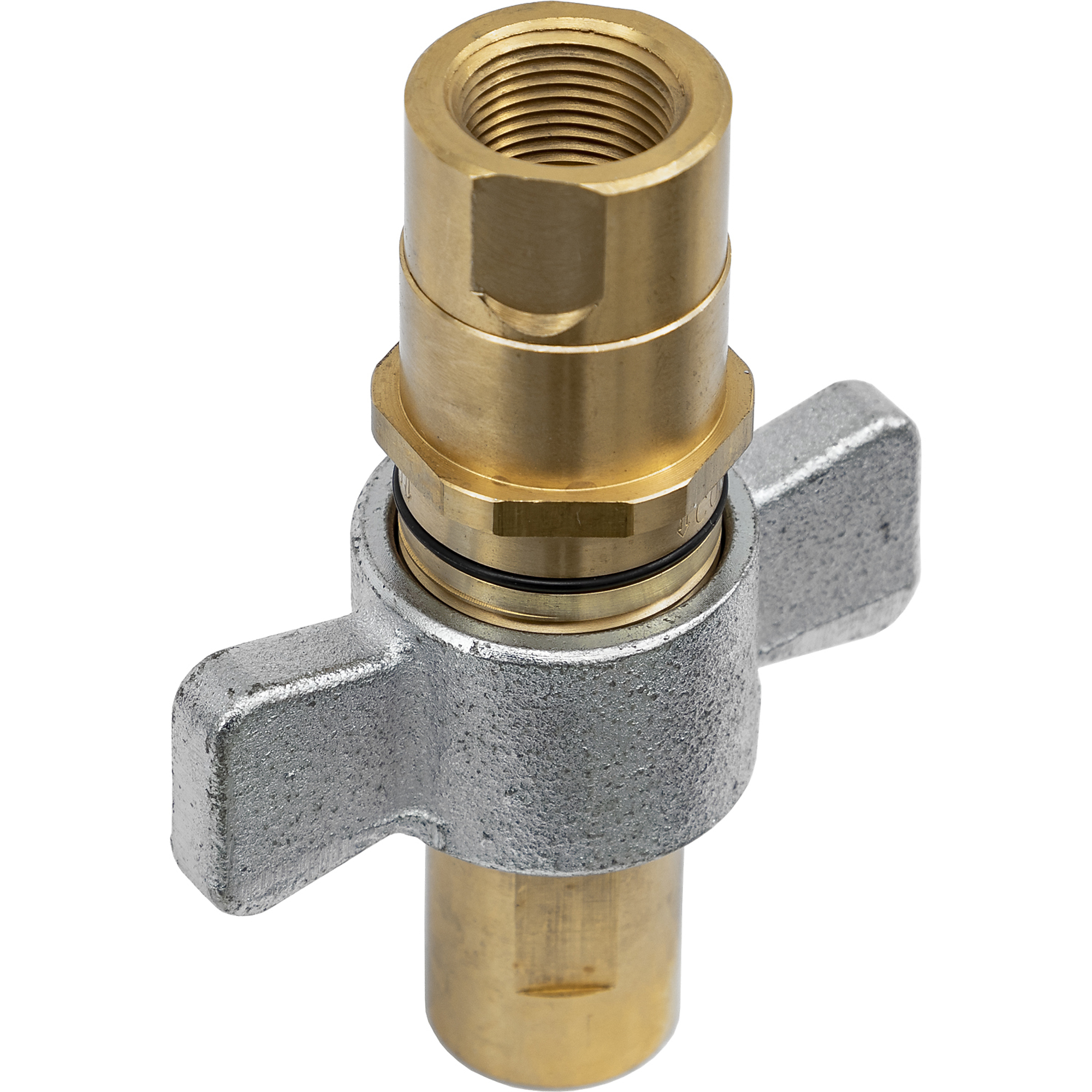 Buyers Products, 3/4in. Wing-Type Hydraulic Quick Coupler, Fitting Size ...