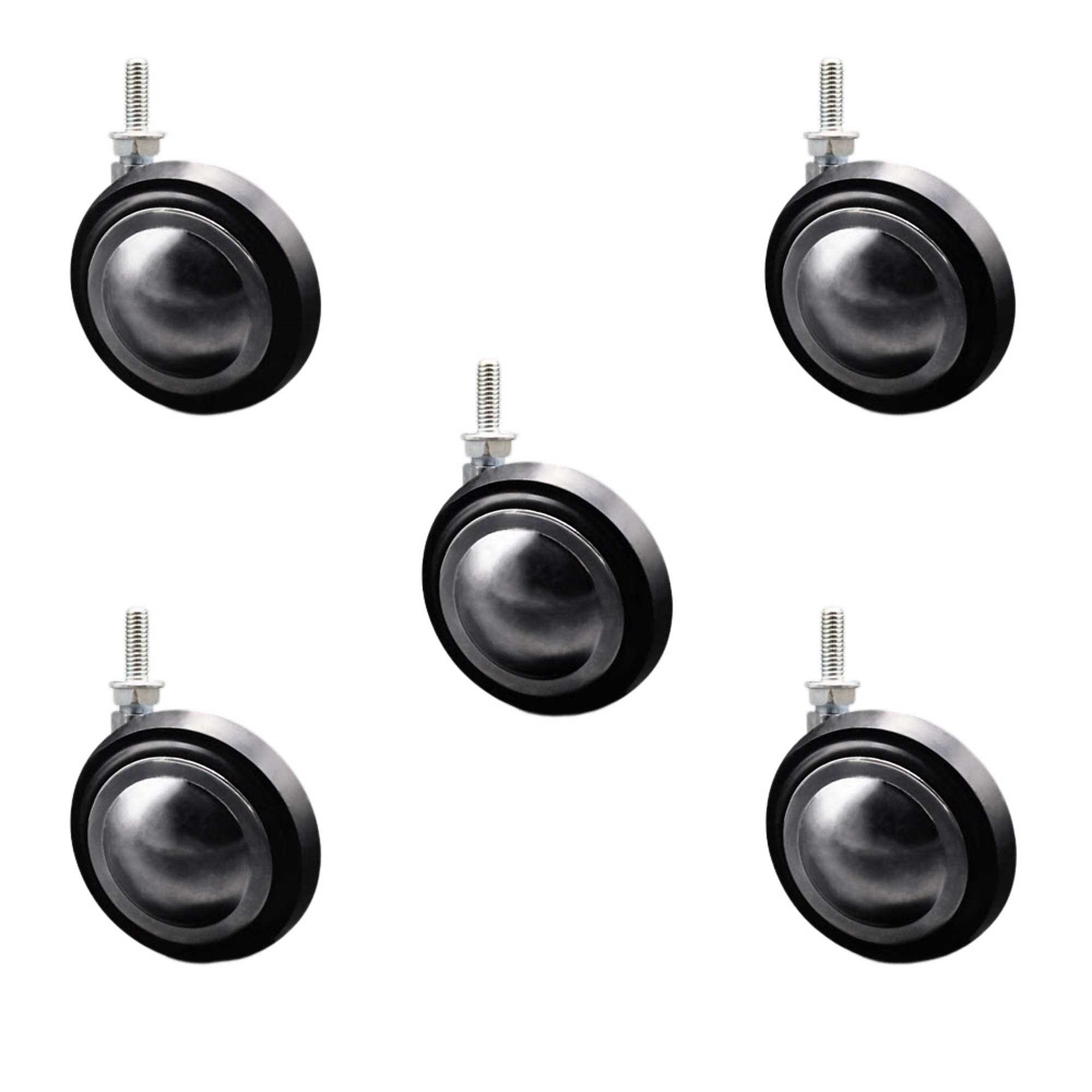 Service Caster, 3in. Stem Casters, Wheel Diameter 3 in, Caster Type ...