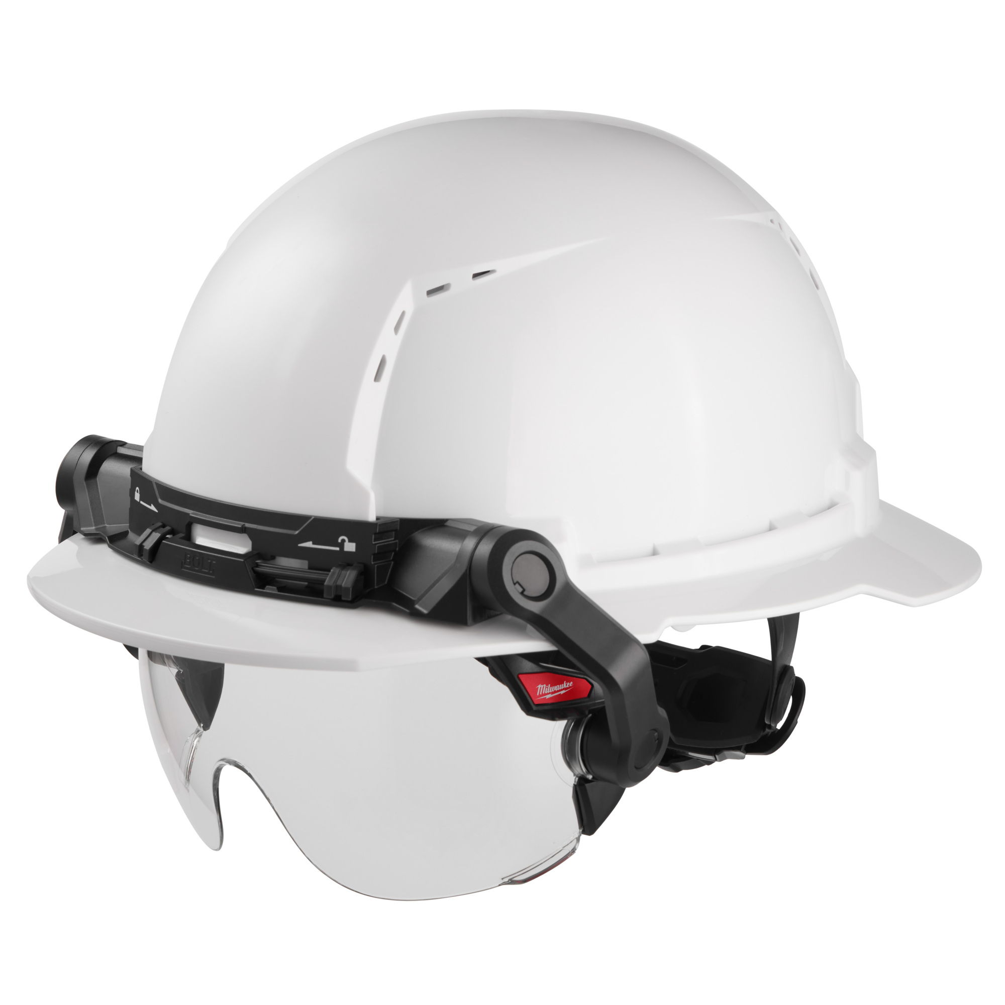 Milwaukee, BOLT Clear Dual Coat Lens Eye Visor, Product Type Face ...