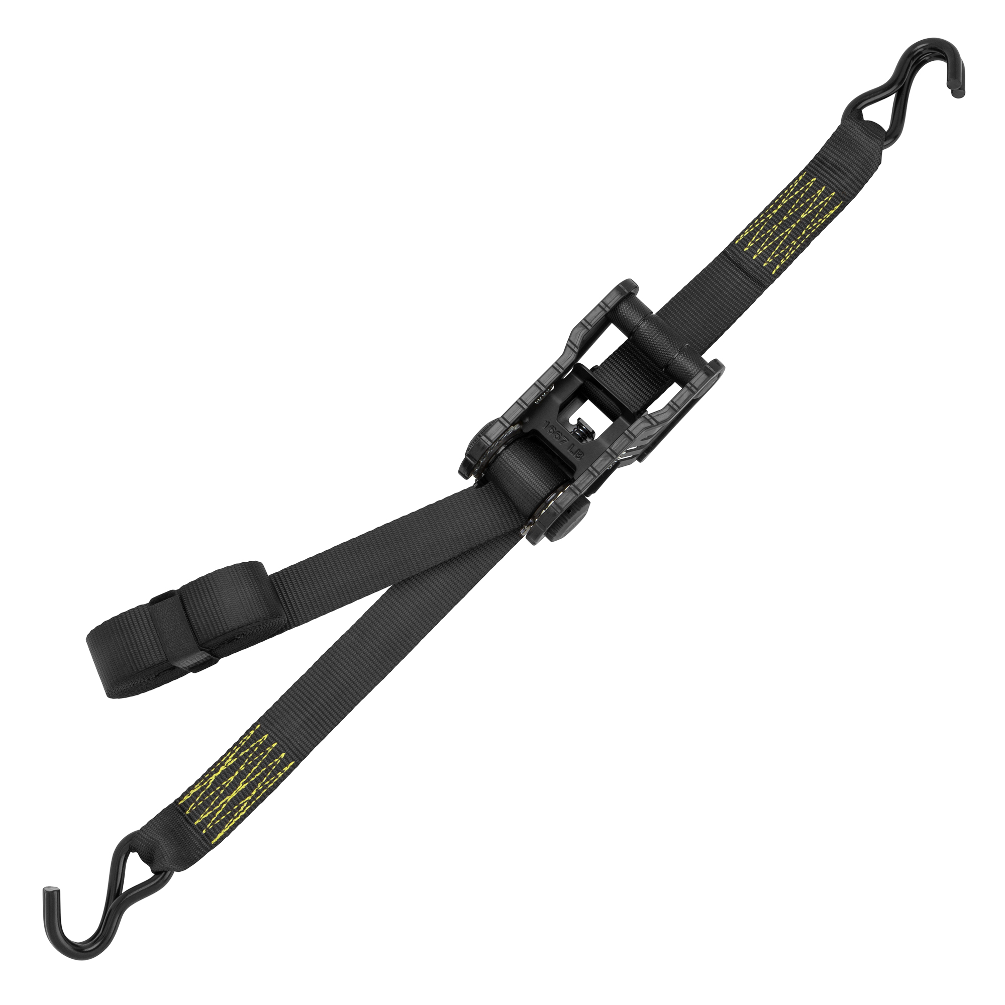 Smart Straps, 14ft. 5000lb Tactical Ratchet Tie Down 2Pk Yellow ...