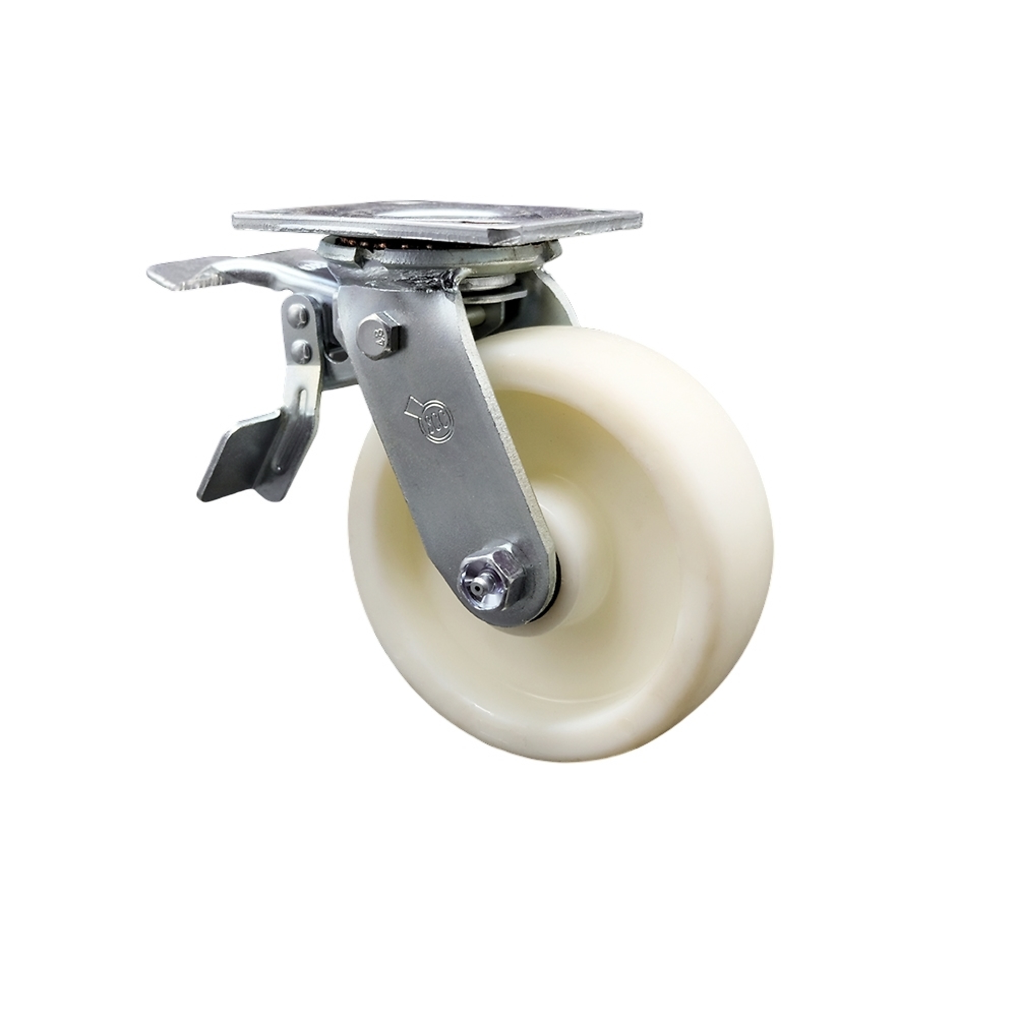 Service Caster, 6in. x 2in. Plate Caster, Wheel Diameter 6 in, Caster ...