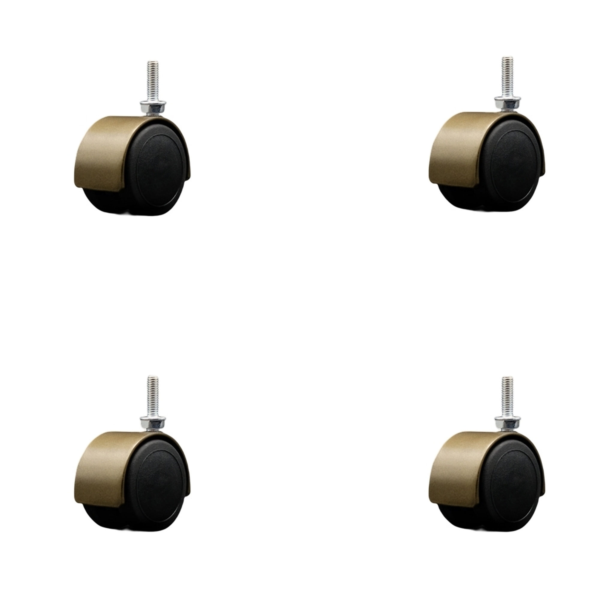 Service Caster, 2in. Stem Casters, Wheel Diameter 2 in, Caster Type ...