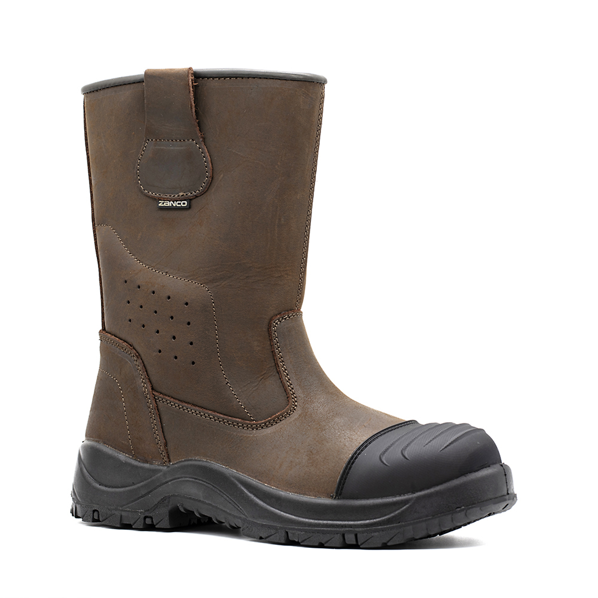 Zanco, Men's Waterproof,Comp toe,EH,Safety boots, Size 8, Width Medium ...