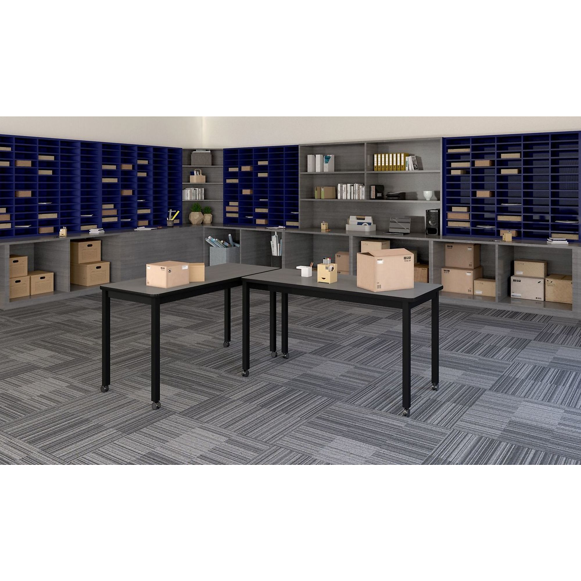 Correll, TFL Lab Table, Gray Granite, 24x72, Height 36 in, Width 24 in ...