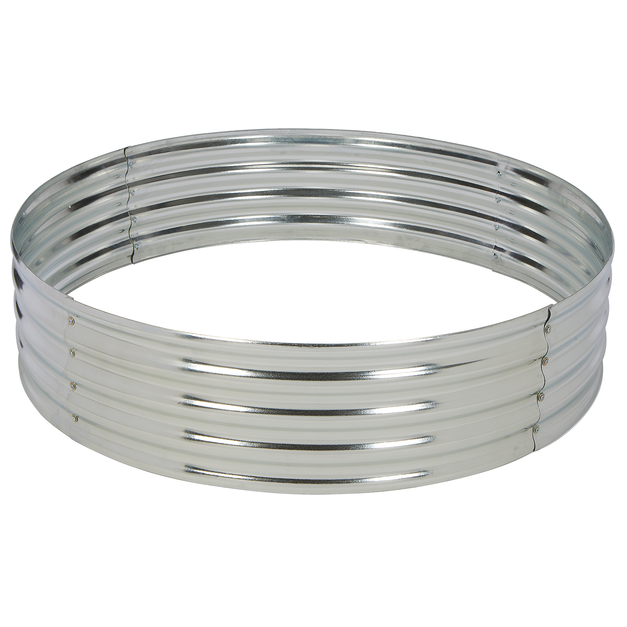 Ironton Galvanized Steel Round Planter Bed, 2ft. Diameter | Northern Tool