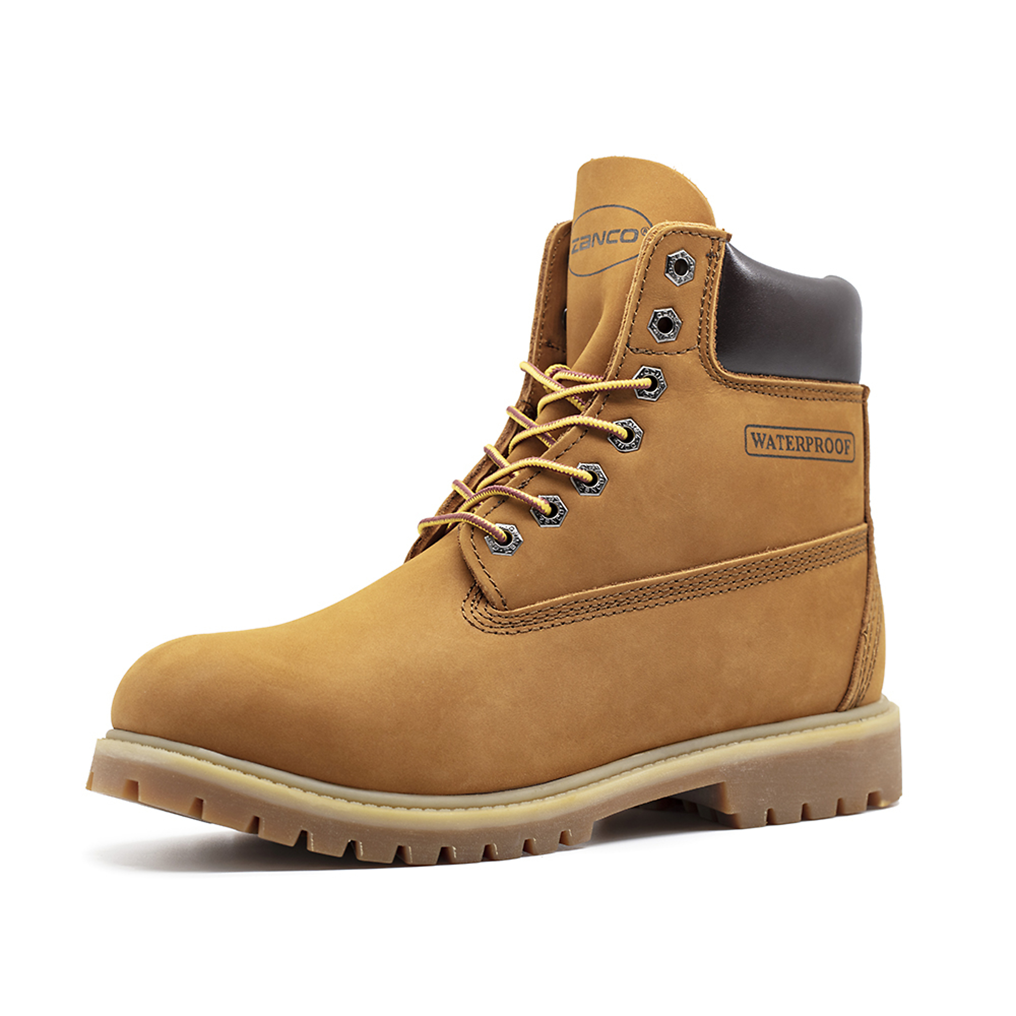 Zanco, Men's 6in.,Waterproof, Nubuck,Work boots, Size 12, Width Medium ...