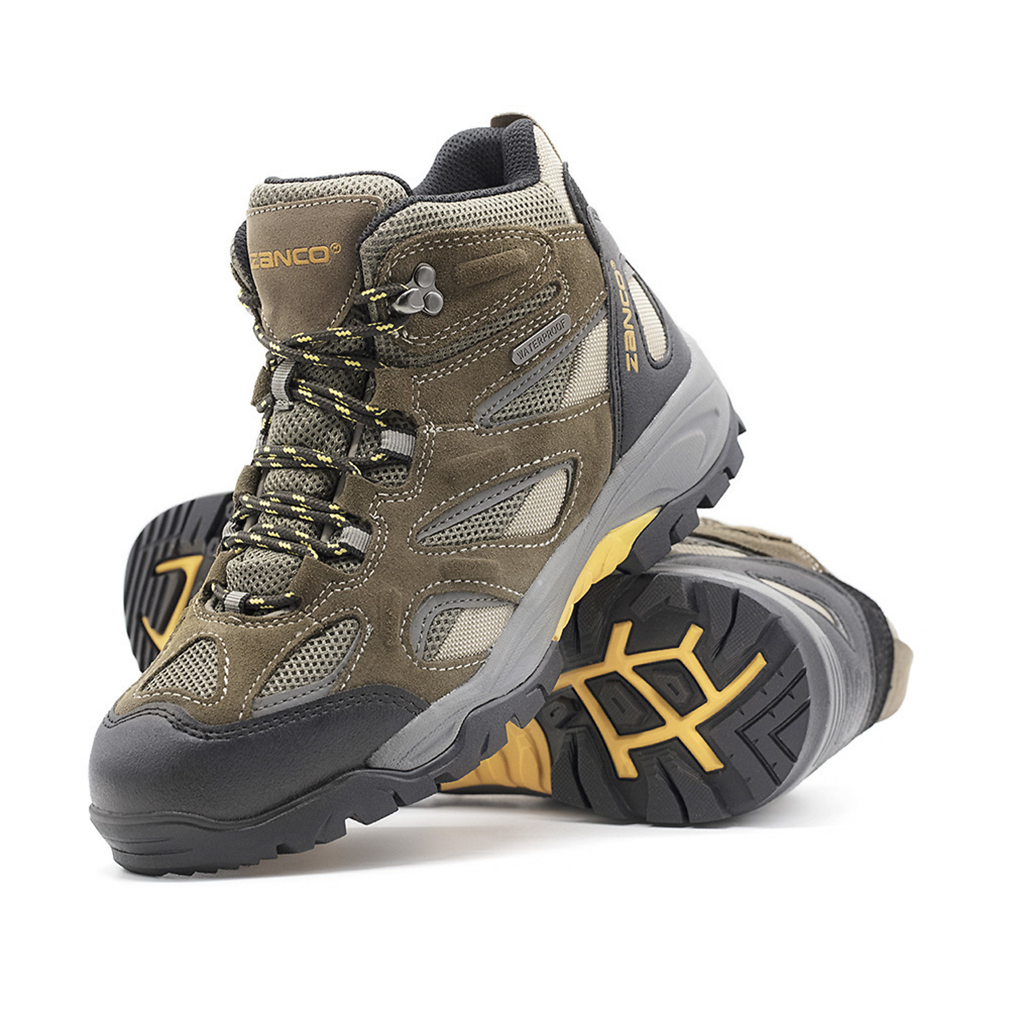 Zanco, Men's Waterproof,Mid-Top,Hiker, Size 11, Width Medium, Color ...