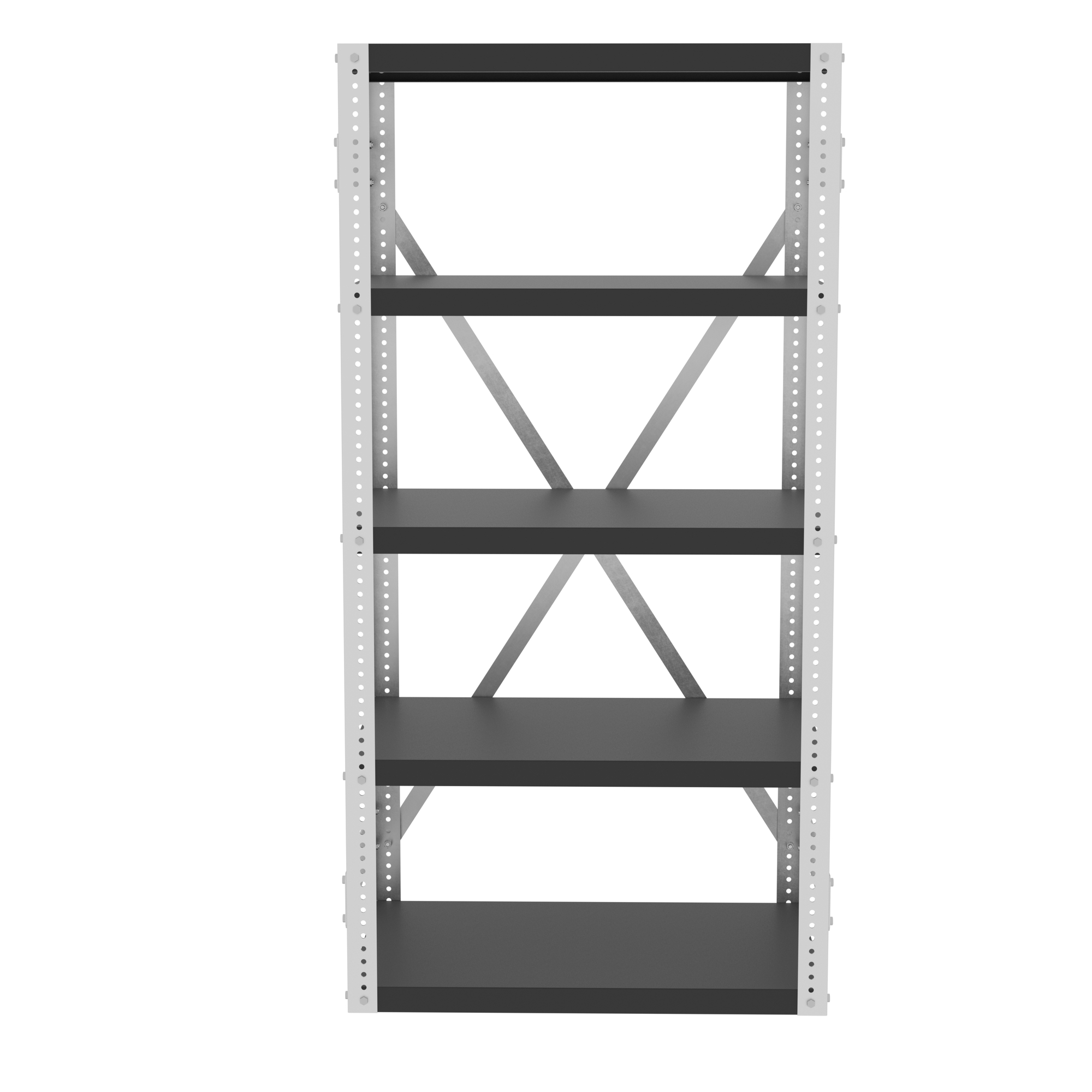 Valley Craft, Heavy Duty Shelving, Height 72 in, Width 36 in, Depth 24 ...
