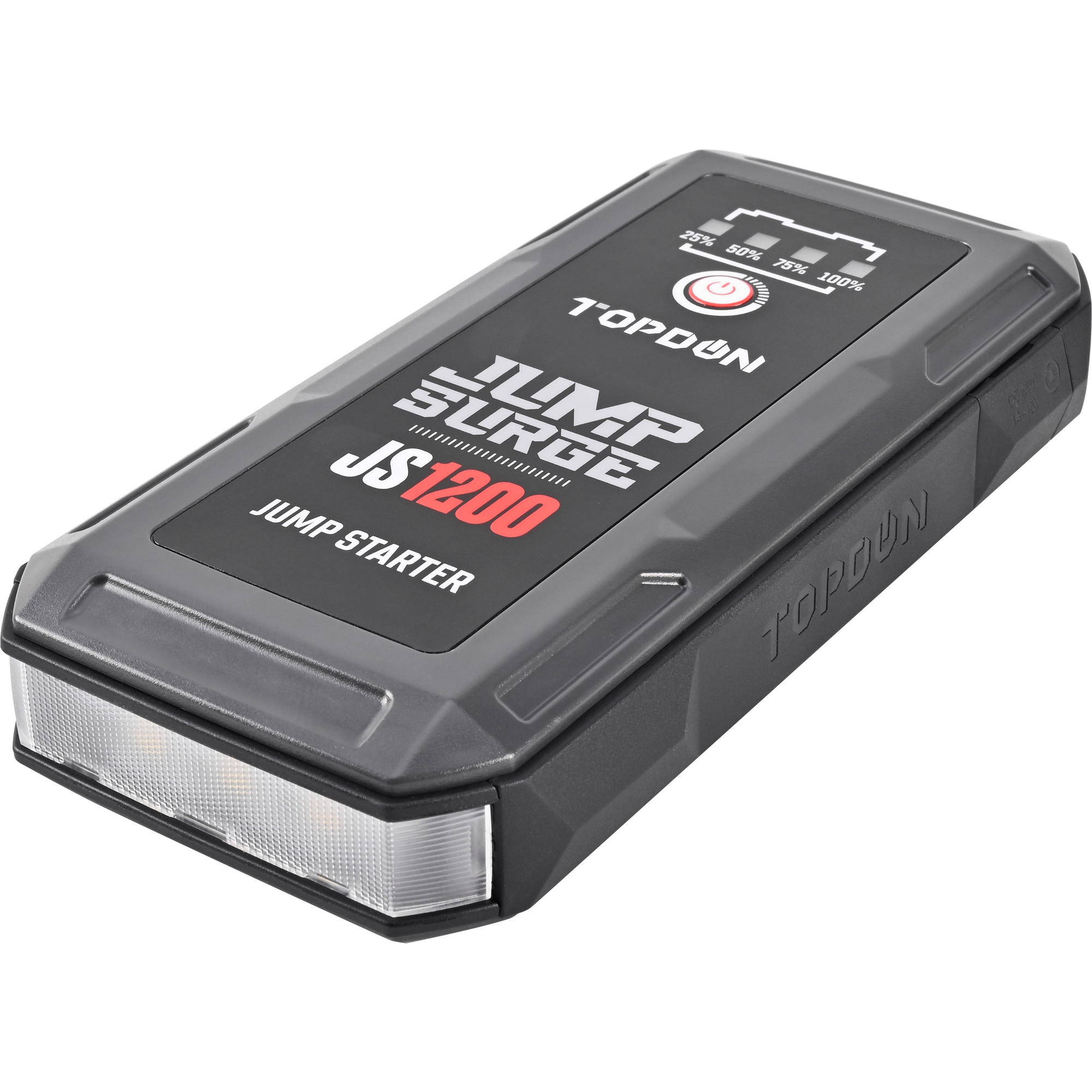 TOPDON, 1200AmpBattery Jumpstarter, PWBank,LED light, Amps 1200, Volts ...