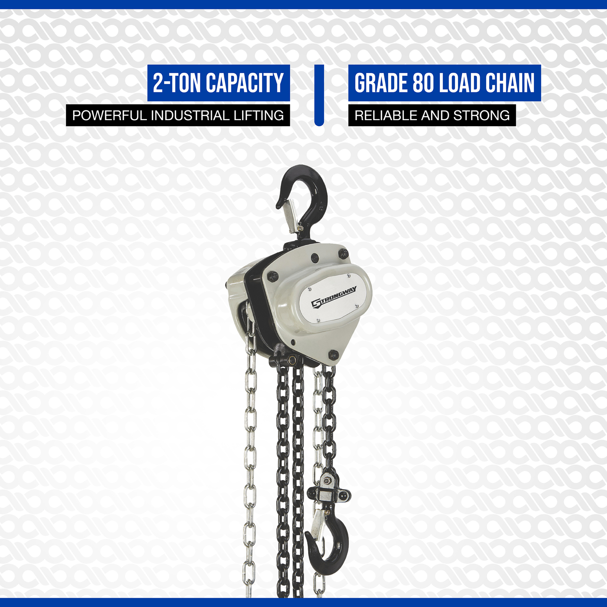 Strongway Manual Chain Hoist, 4400-Lb. Capacity, 20ft. Lift | Northern Tool