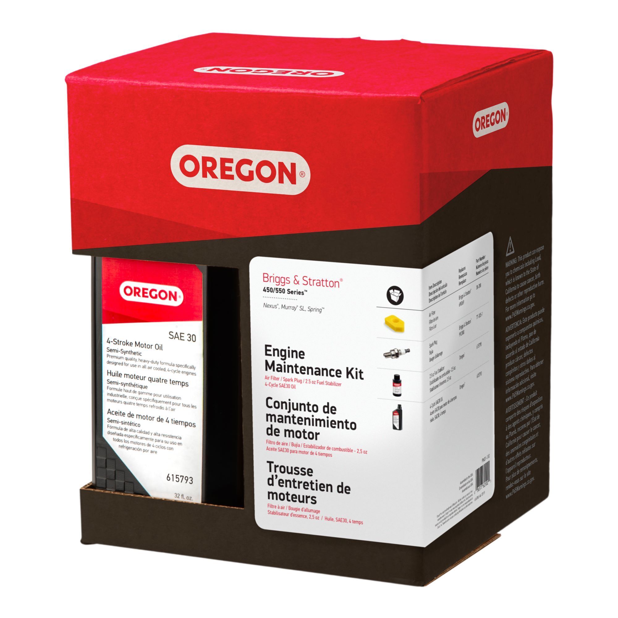 Oregon, Engine Maintenance Kit, Briggs and Stratton, Pieces (qty.) 1 ...