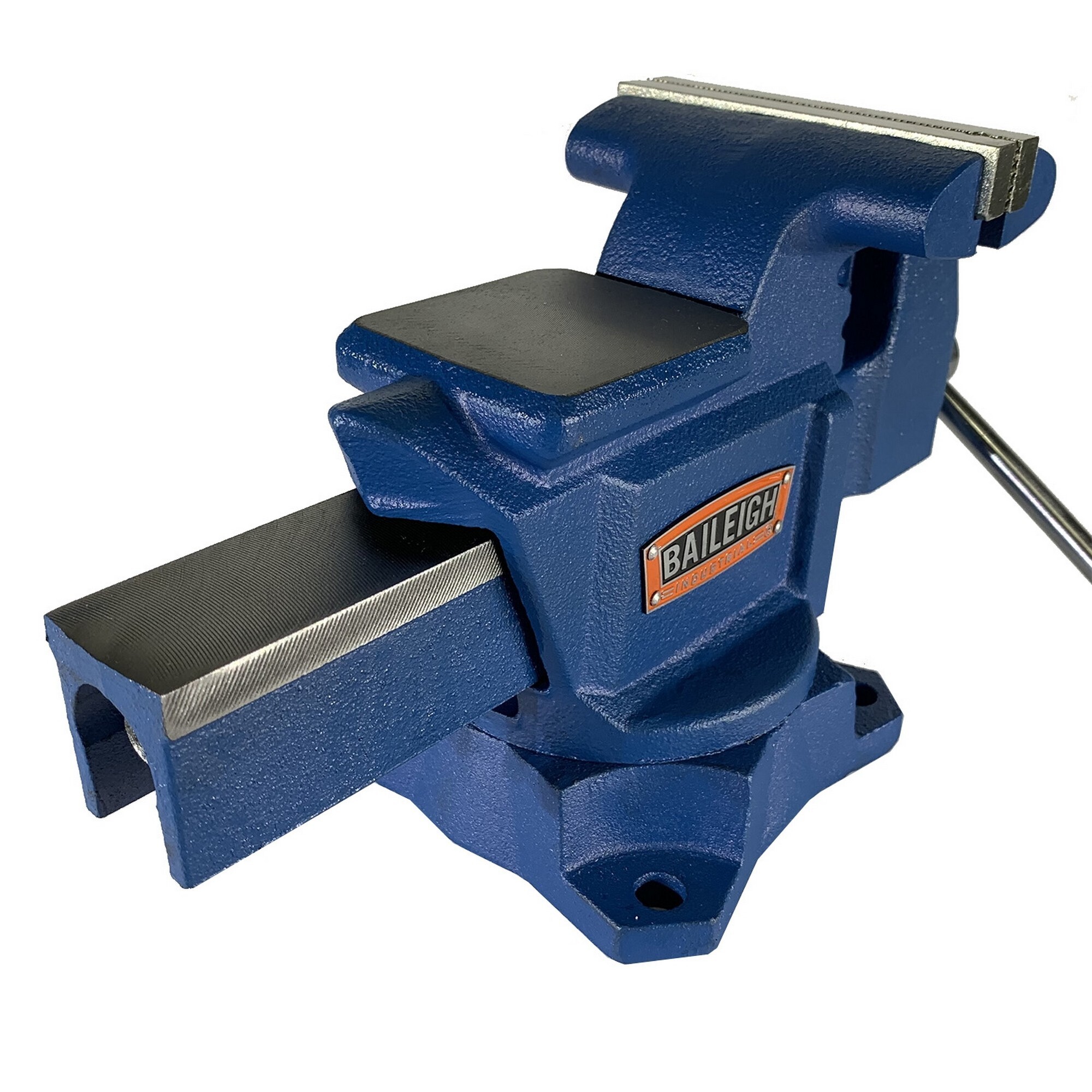 Baileigh, Vise, Jaw Width 4 in, Jaw Capacity 6 in, Material Iron, Model ...