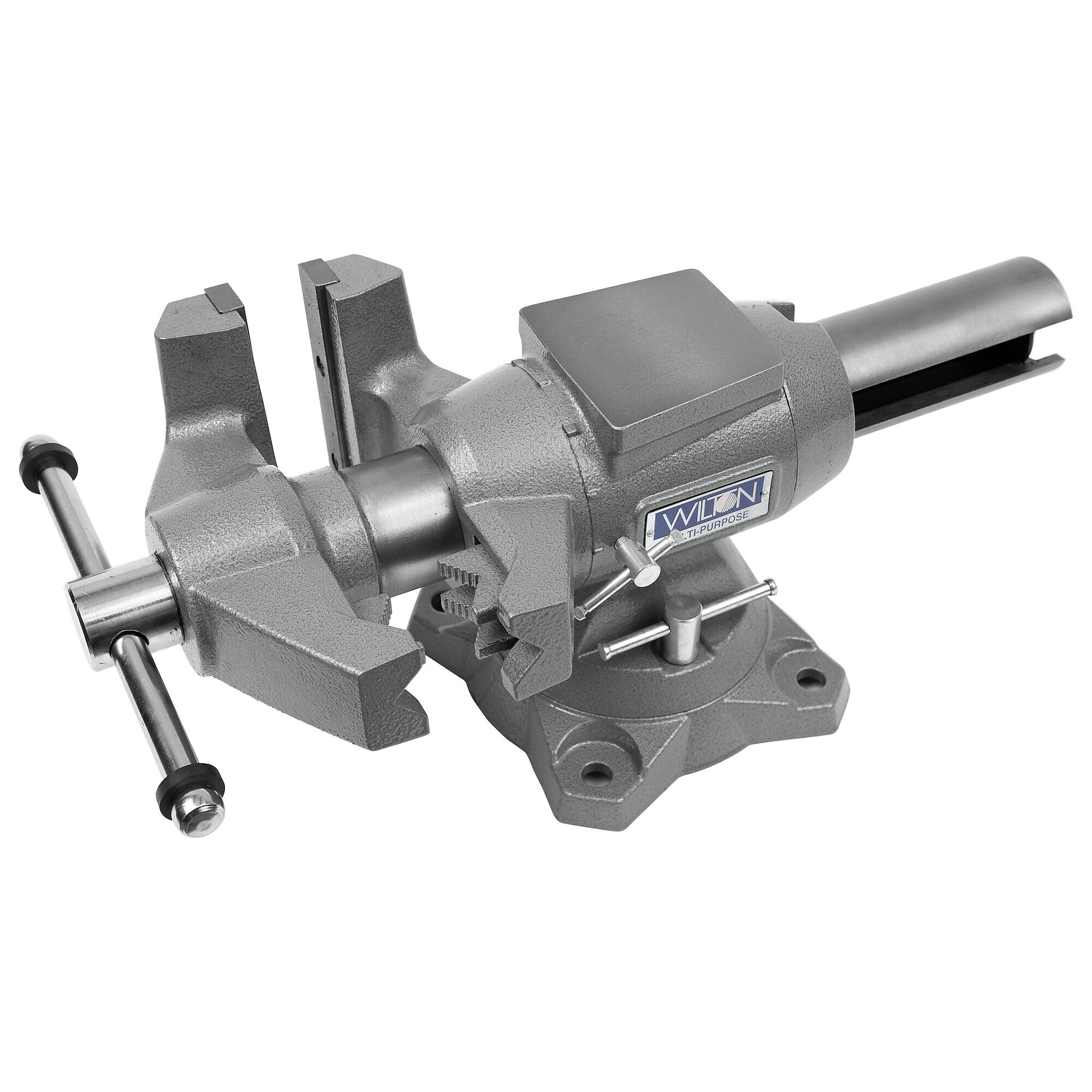 Wilton, Multi-Purpose Vise, Jaw Width 6.5 in, Jaw Capacity 6 in ...