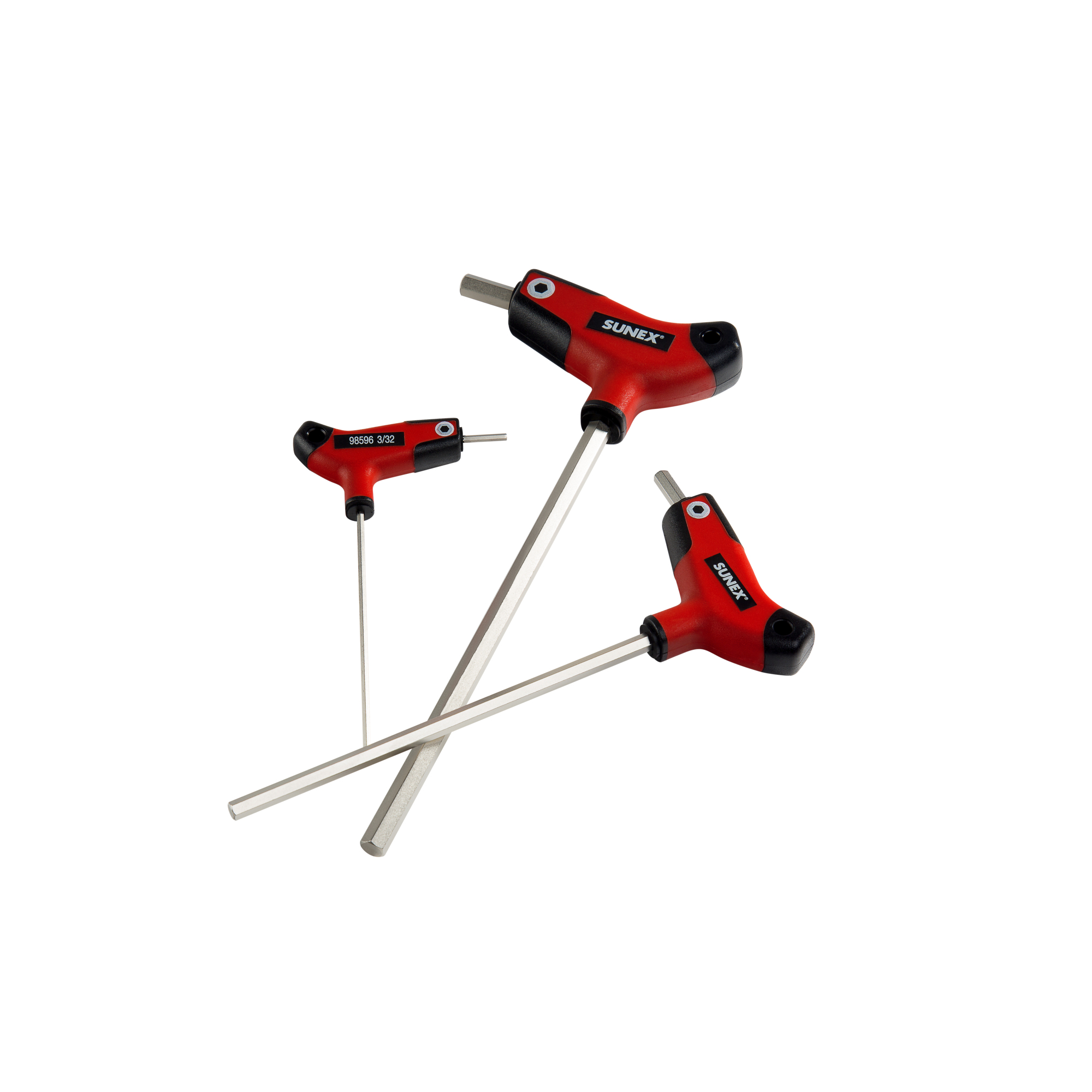 Sunex Tools, T-Handle - SAE - Hex Key Set (9 Piece), Drive Type ...