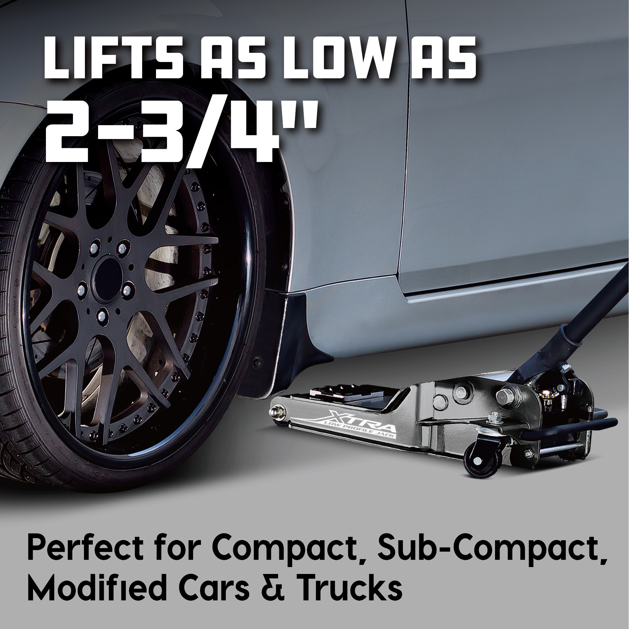 Powerbuilt, 2 Ton Xtra Low Profile Garage Jack, Lift Capacity 2 Tons ...