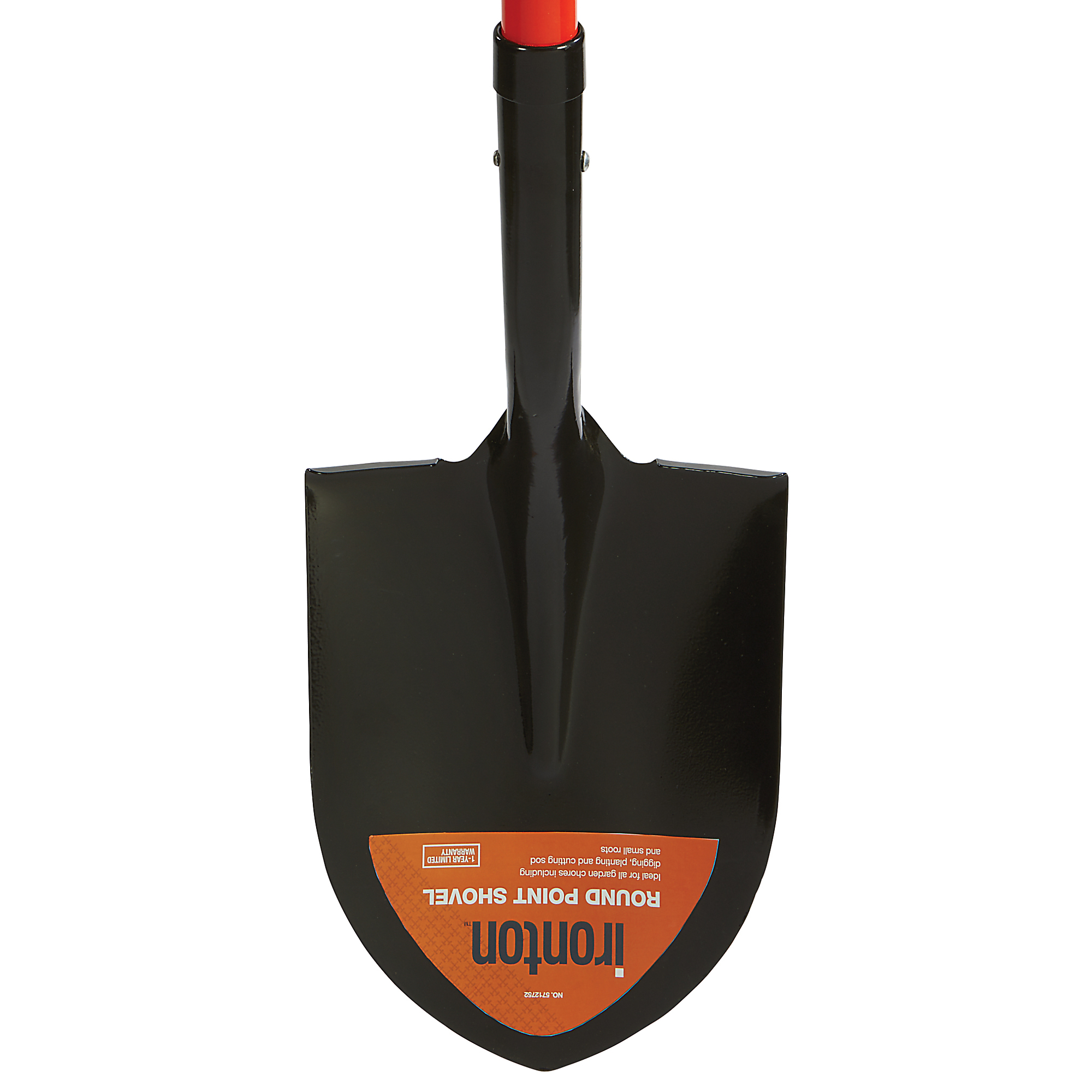 Ironton Round Head Shovel 44 in. w/Fiberglass Handle | Northern Tool