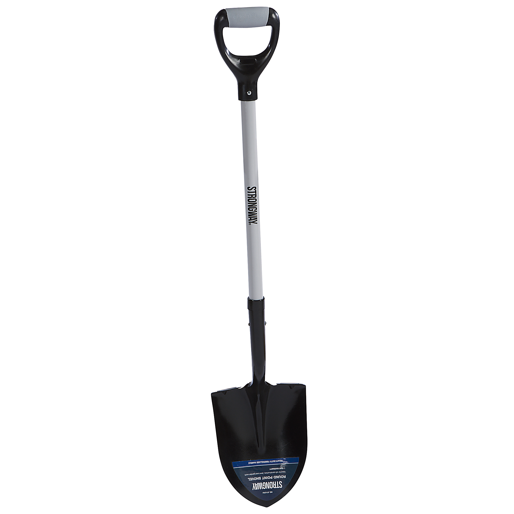 Strongway Round Point Shovel 22in. w/Fiberglass Handle | Northern Tool