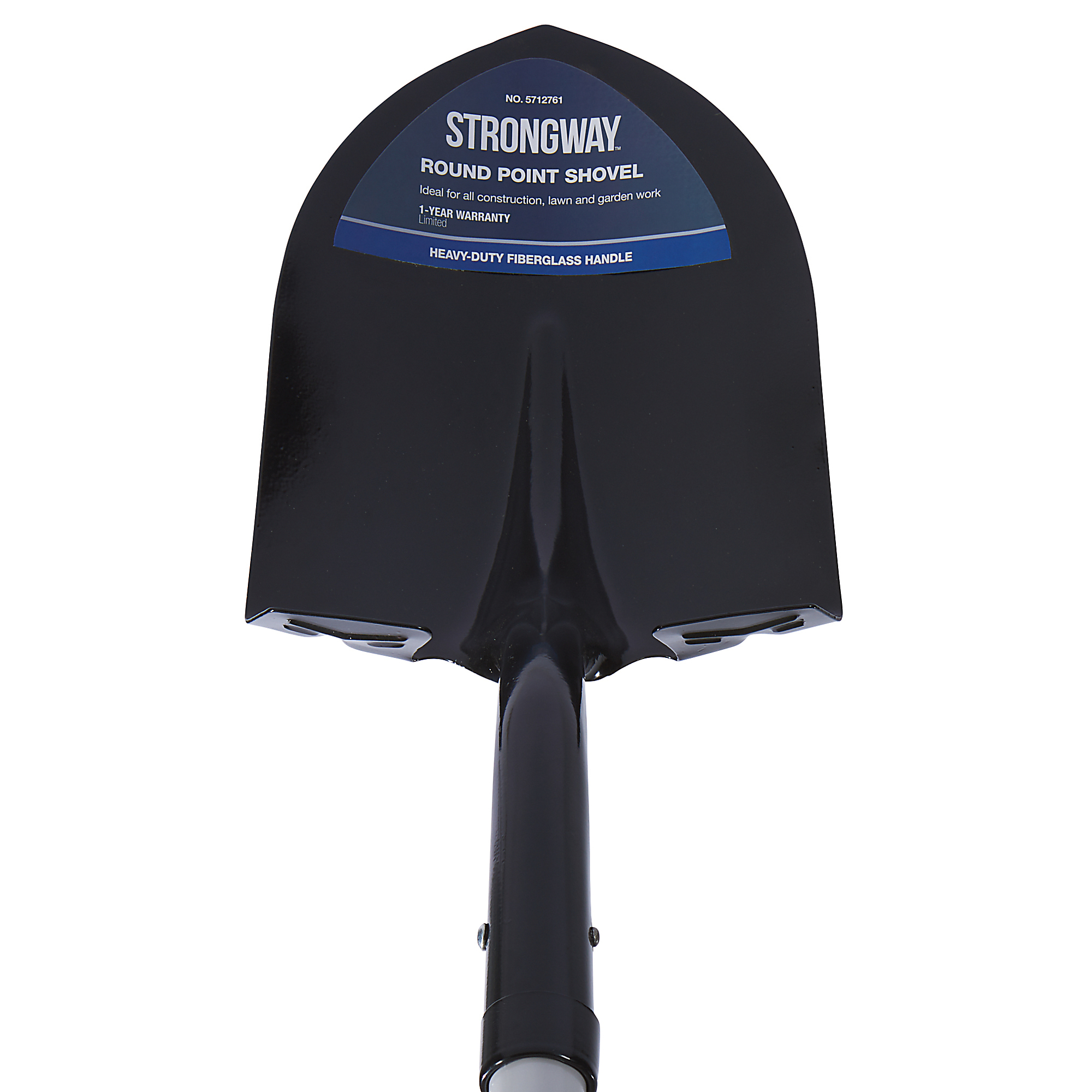 Strongway Round Point Shovel 22in. w/Fiberglass Handle | Northern Tool
