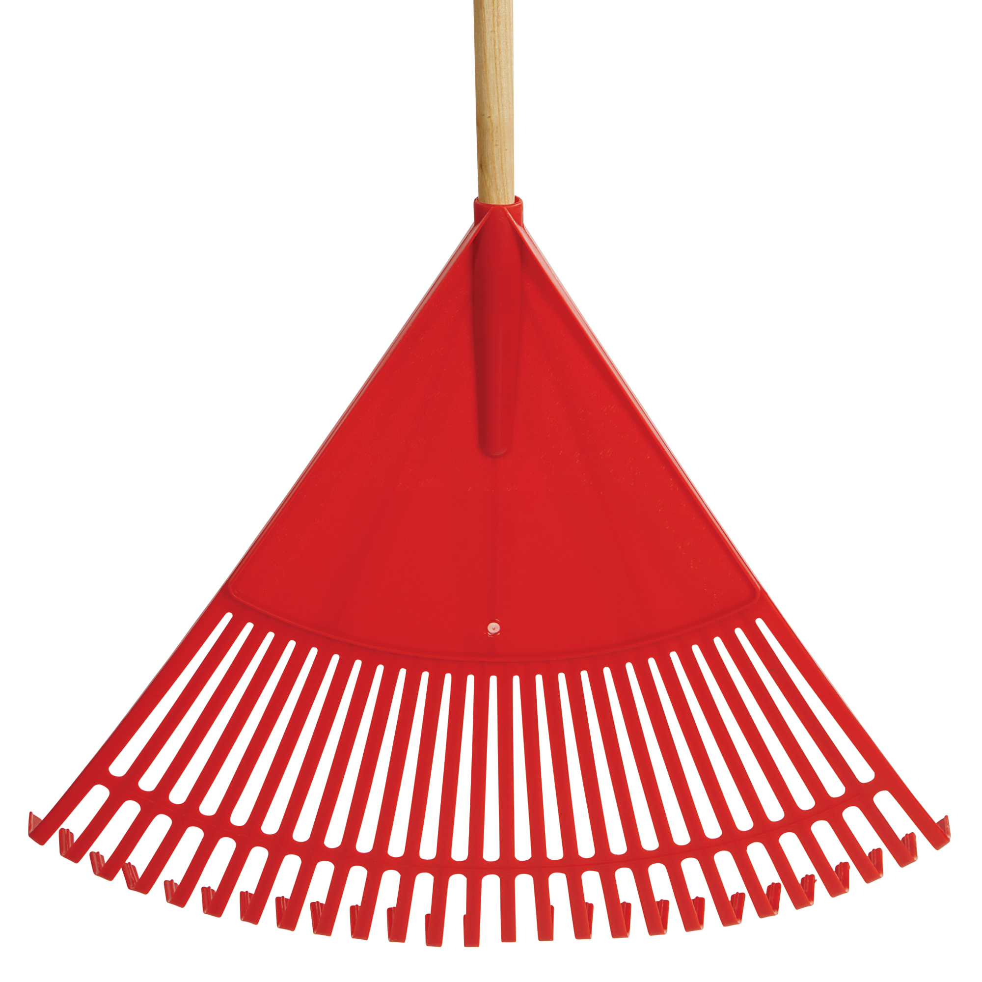 Ironton 26 Tine Poly Leaf Rake 48 in. w/Wood Handle | Northern Tool