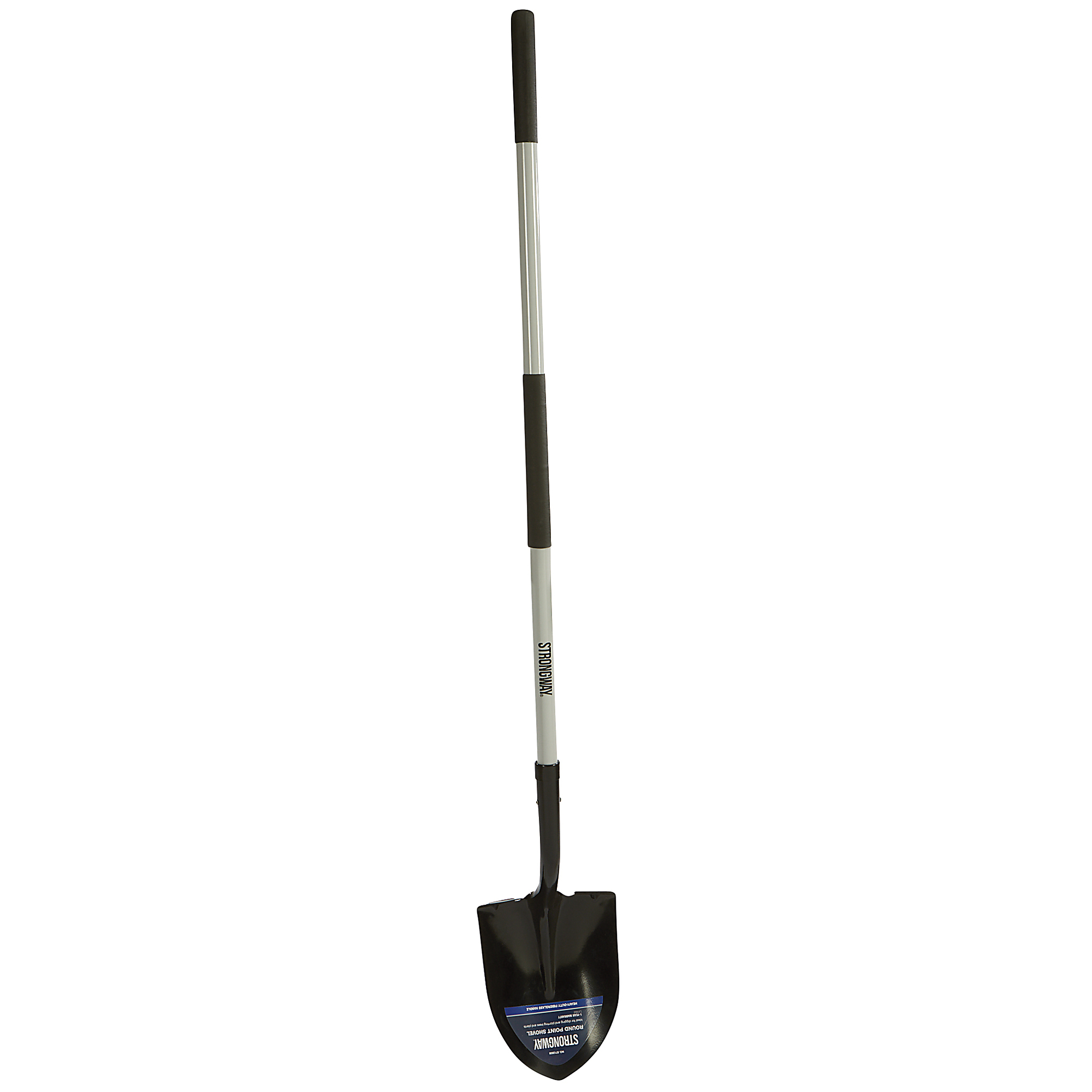 Strongway Round Point Shovel 48 in. w/Fiberglass Handle | Northern Tool