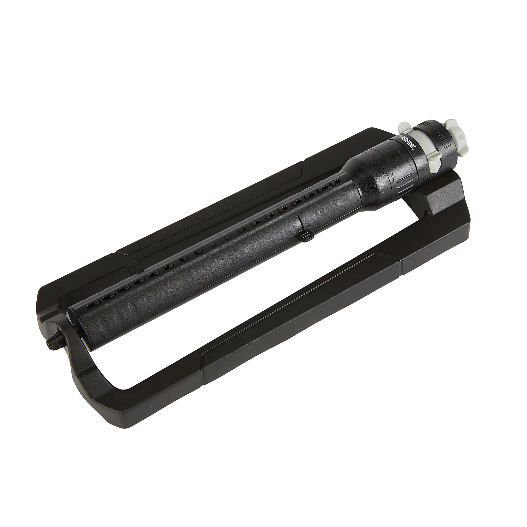 Strongway Turbo Oscillating Adjustable Sprinkler, 18 Nozzles, 35ft. Dia ...